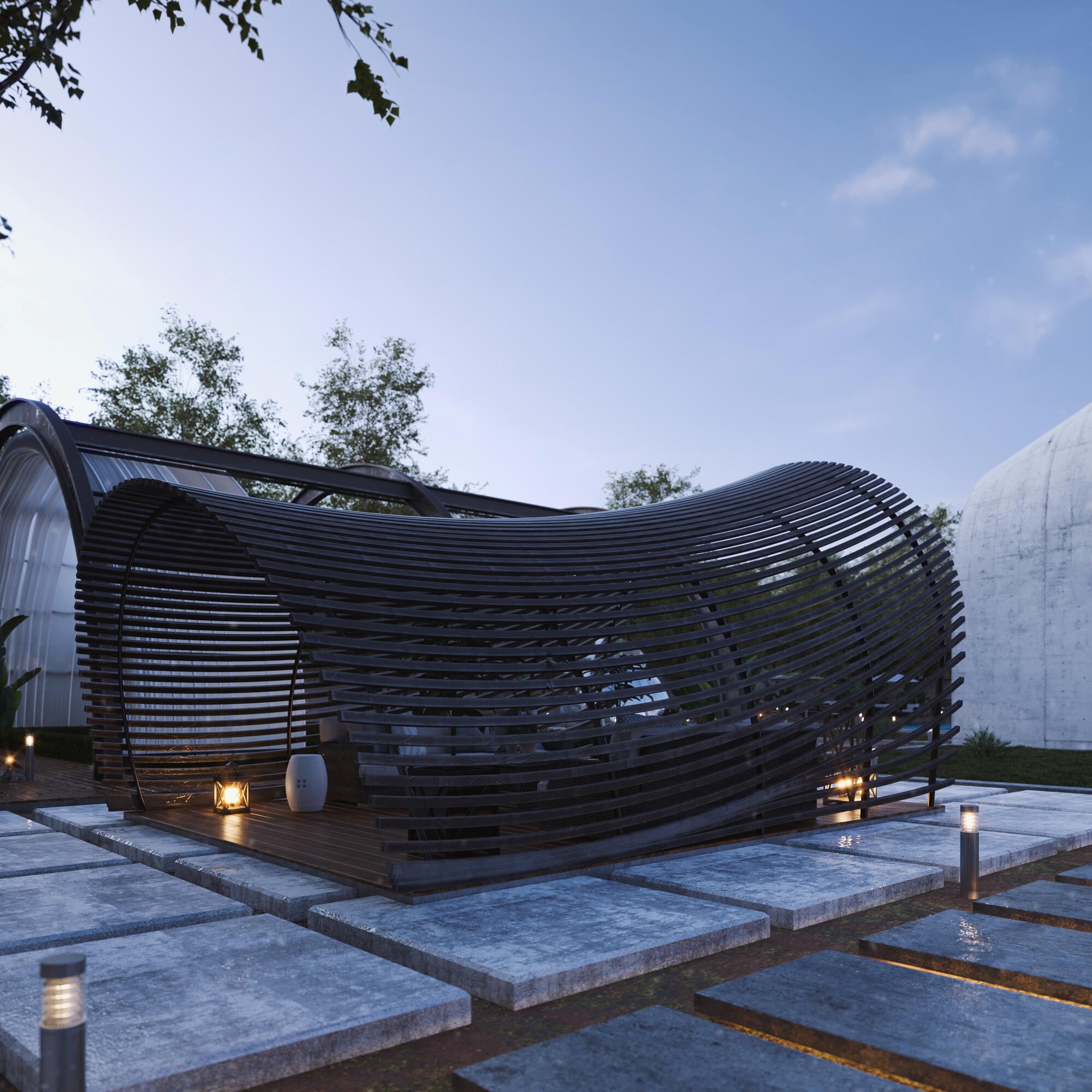 Arc house by M.E Architecture Studio - Architizer