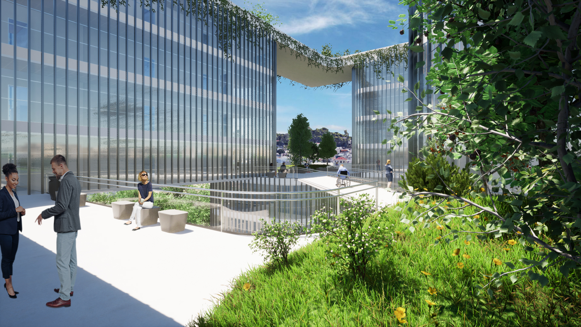 The Urban Outlook - Zero-Energy Office Spaces by alias architects ...