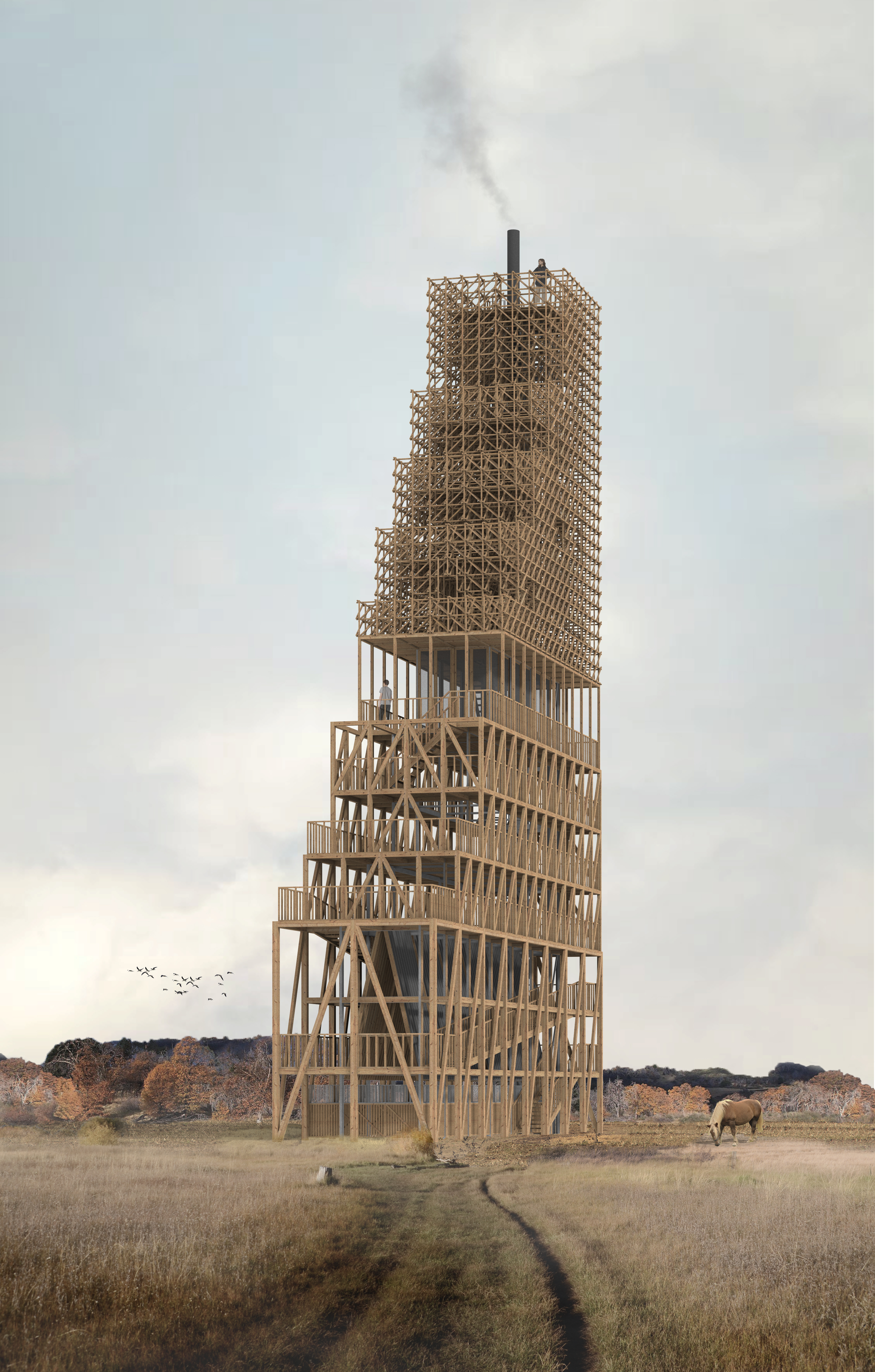 BŪRIS PUTNIEM (Kurgi tower) by Askesis studio - Architizer
