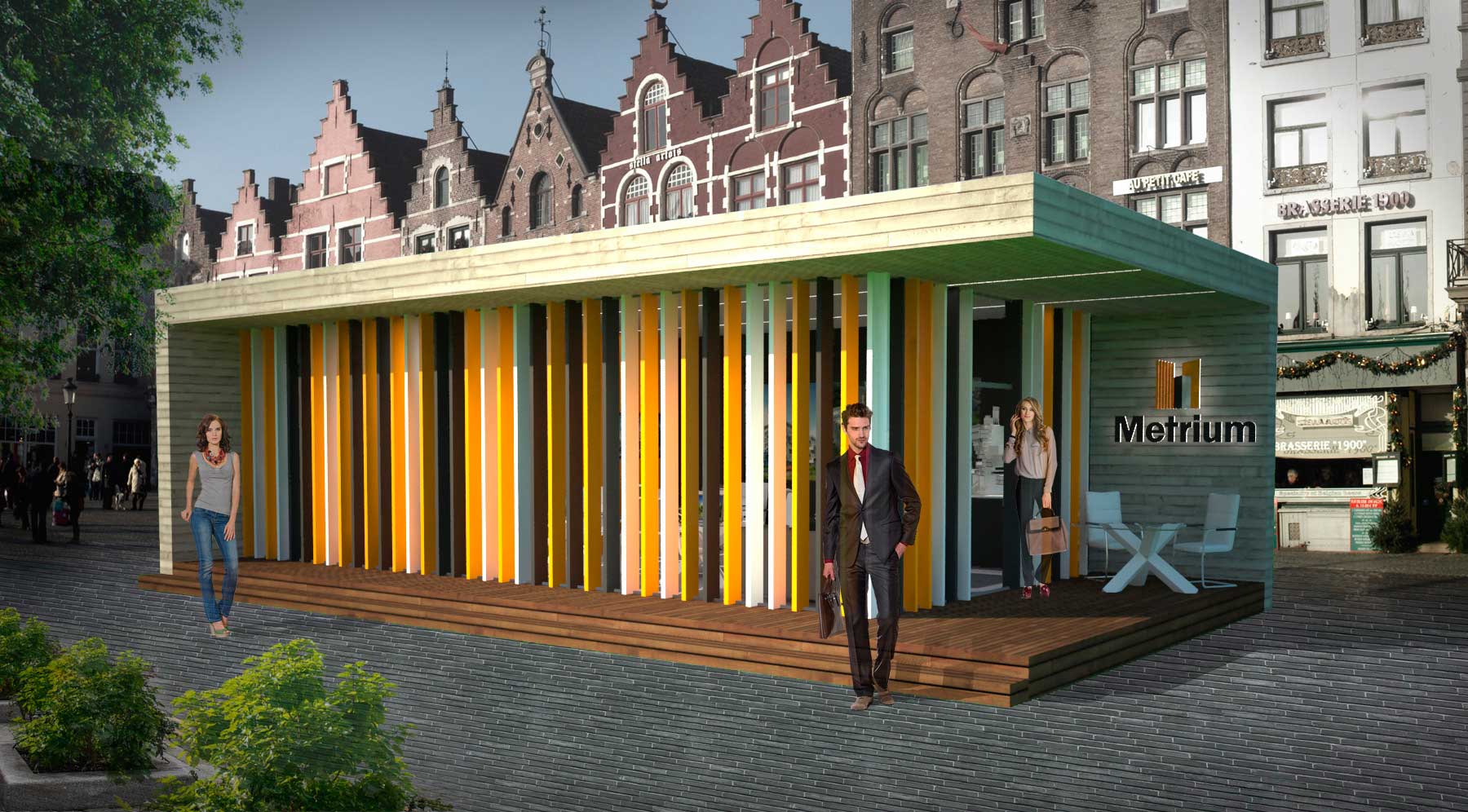 SALES OFFICE FOR COMPANY "METRIUM" by Studio-TA - Architizer