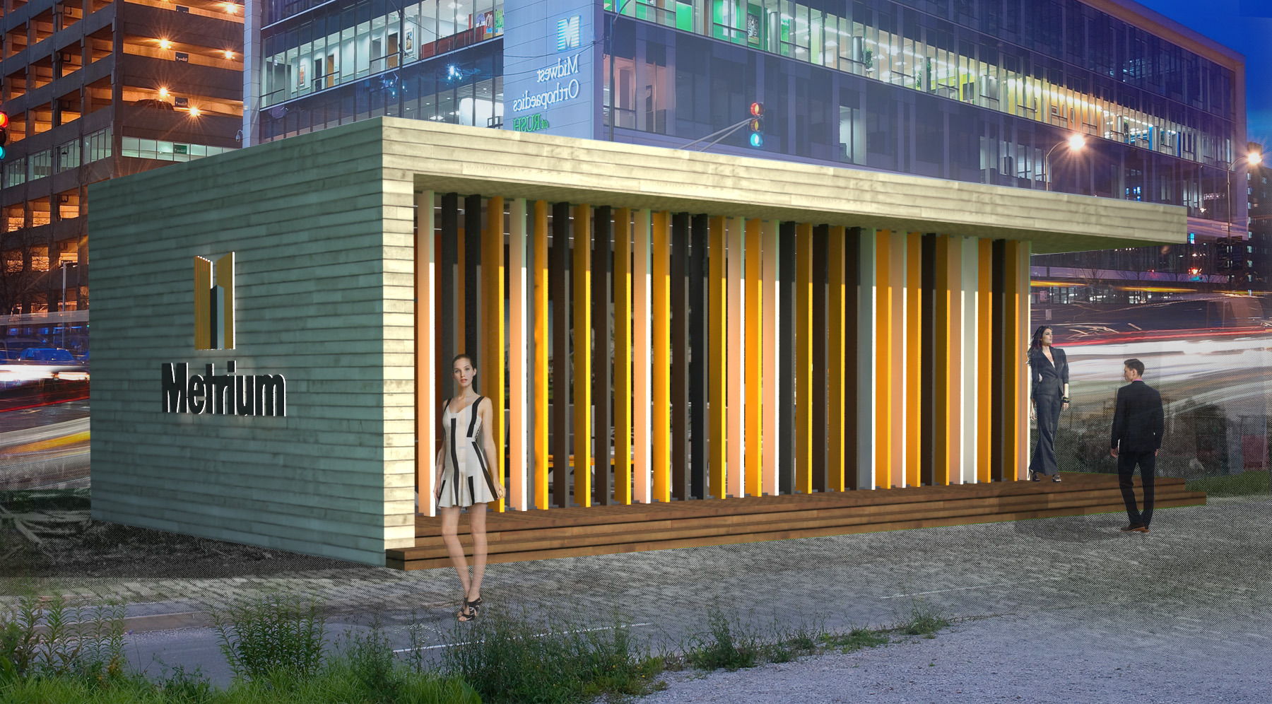 SALES OFFICE FOR COMPANY "METRIUM" by Studio-TA - Architizer