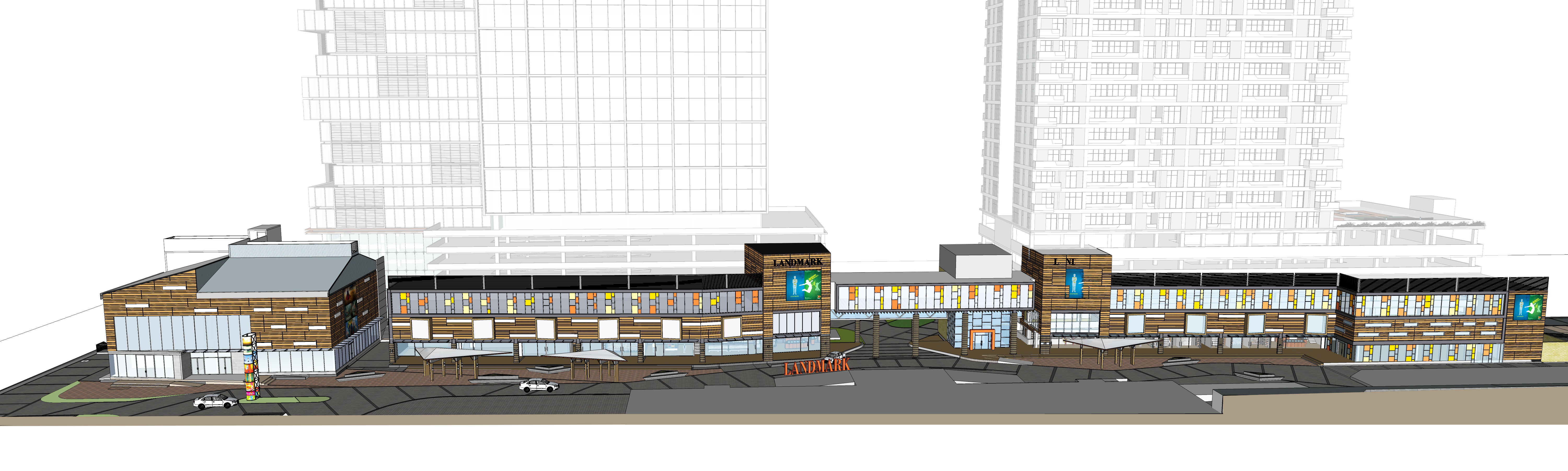 Landmark Retail Boulevard by ANA Design Studio Pvt. Ltd. New Delhi ...