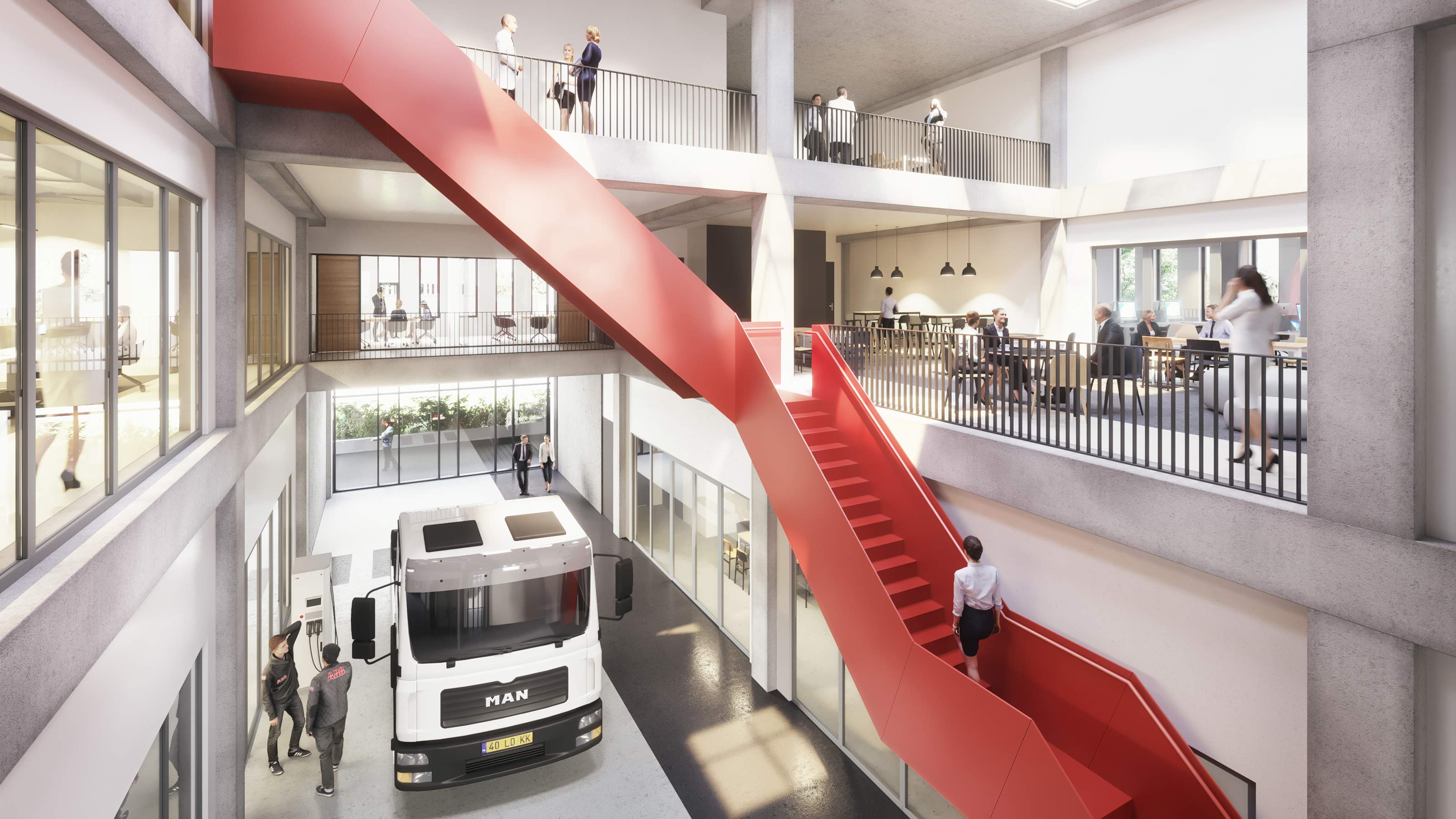 ABB DELFT HEAD OFFICE AND R&D CENTRE by EGM architects - Architizer