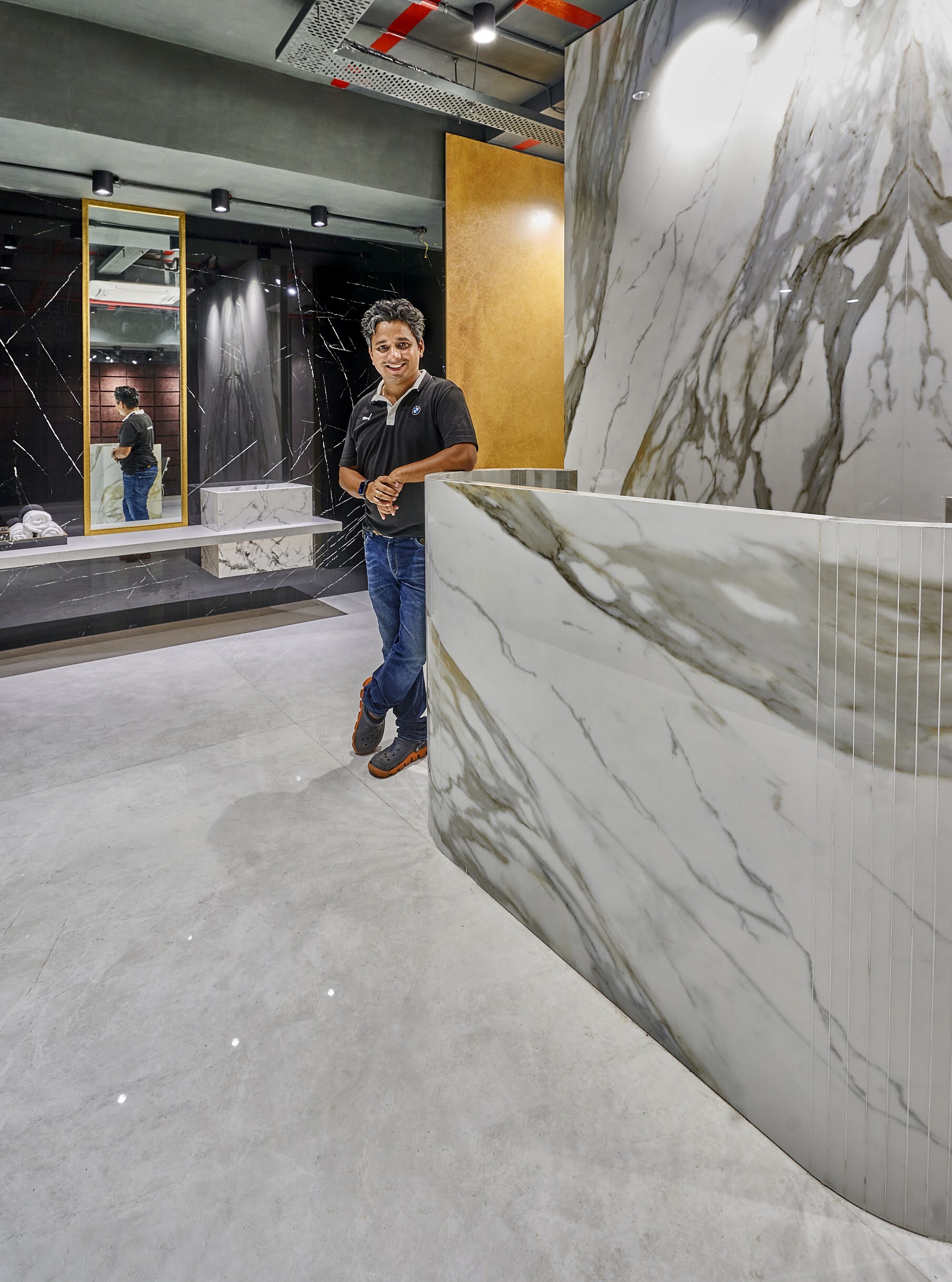 Ibiza Tiles Showroom, Mumbai by Madane Design Workshop LLP - Architizer