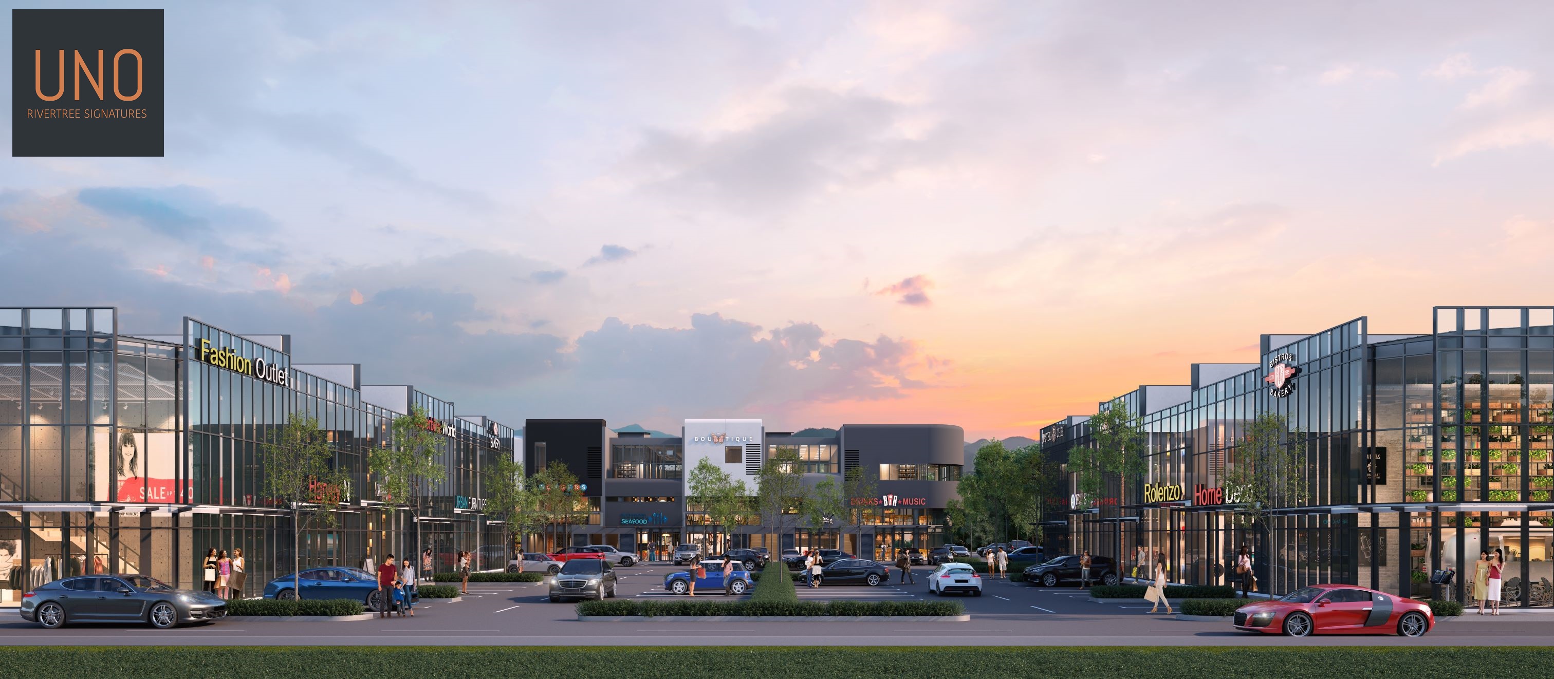 UNO Retail Shop & KFC Drive-Thru by O2 Design Atelier - Architizer