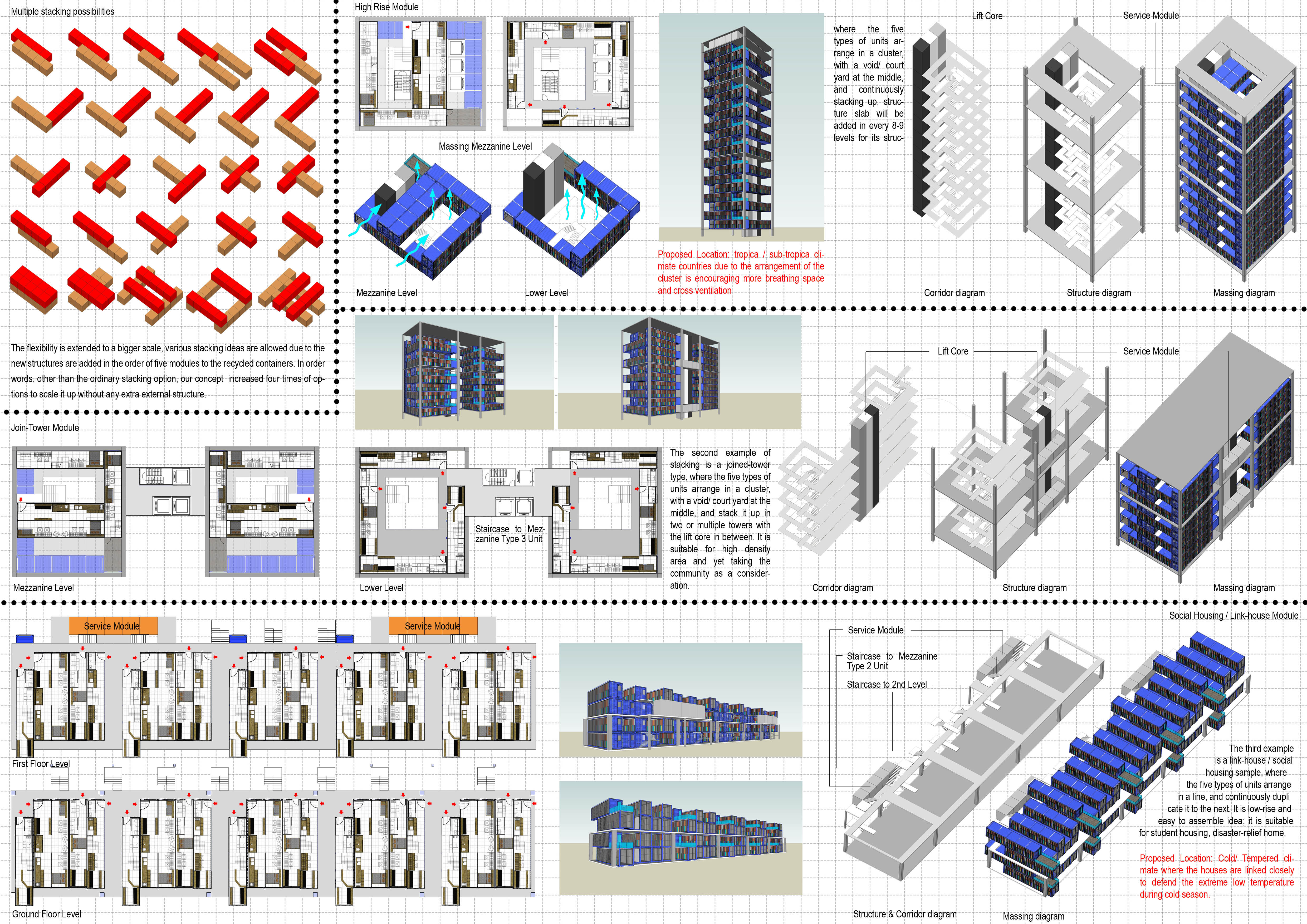 GO BEYOND: CONTAINER DESIGN CHALLENGE by O2 Design Atelier - Architizer