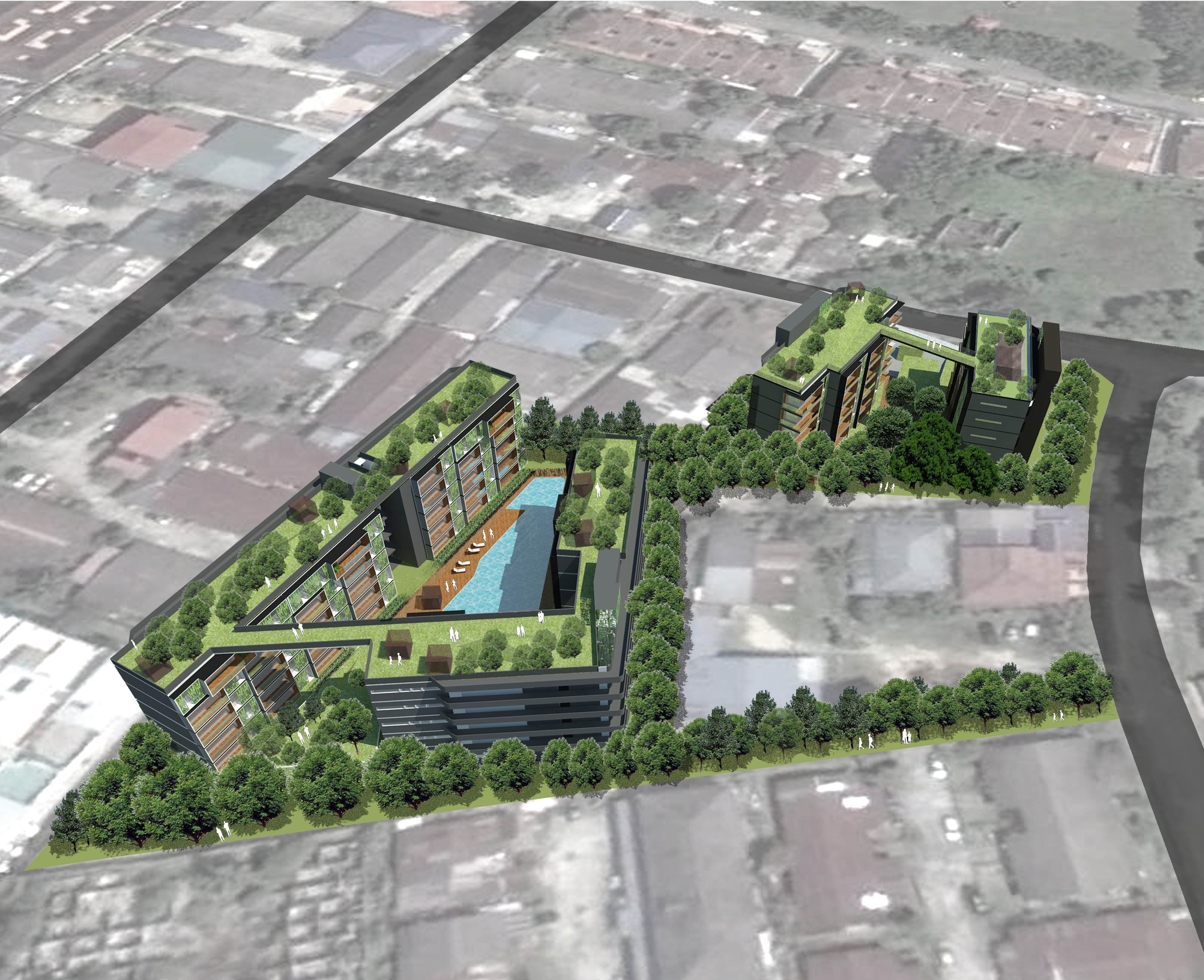 Kayu Ara Townhouse by O2 Design Atelier - Architizer