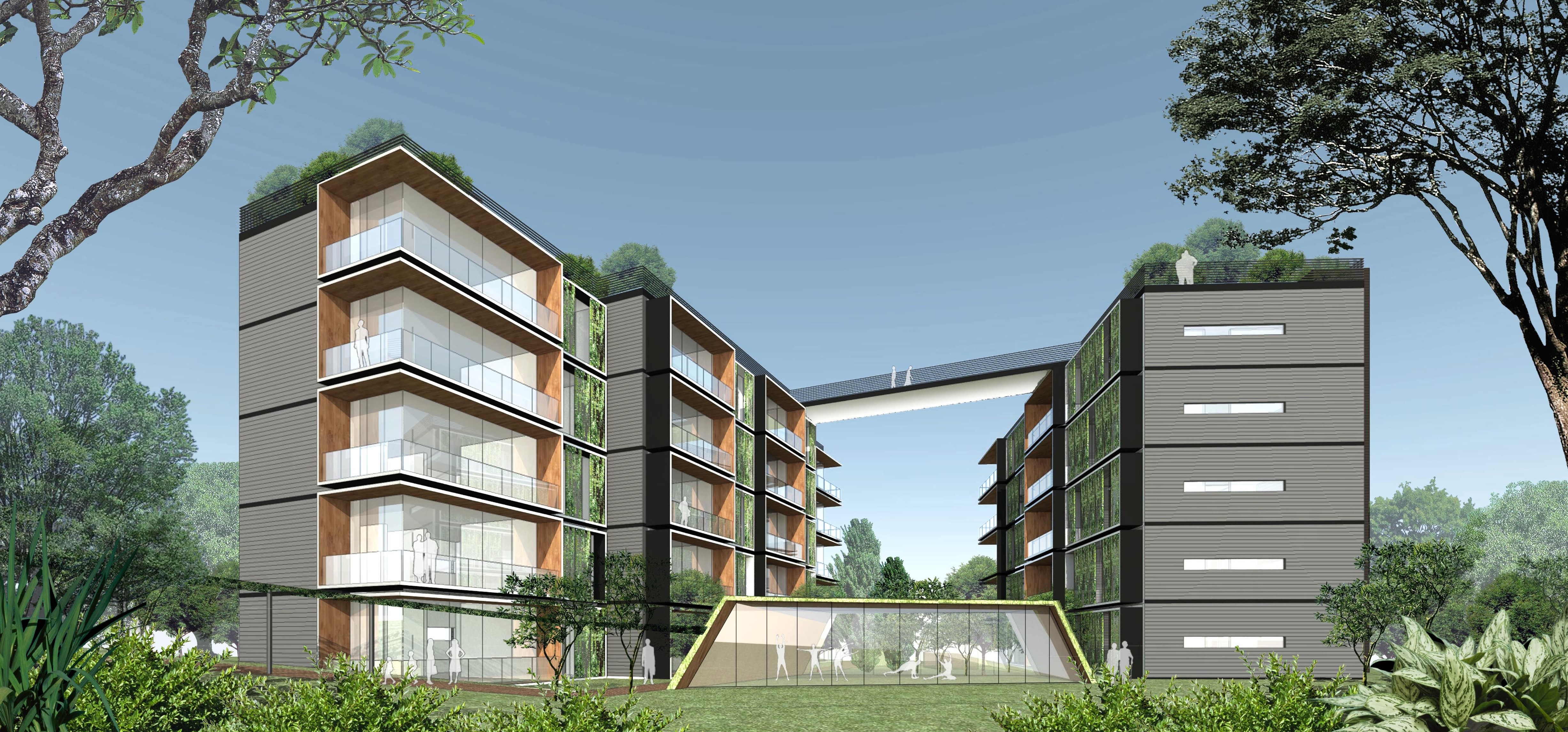 Kayu Ara Townhouse by O2 Design Atelier - Architizer