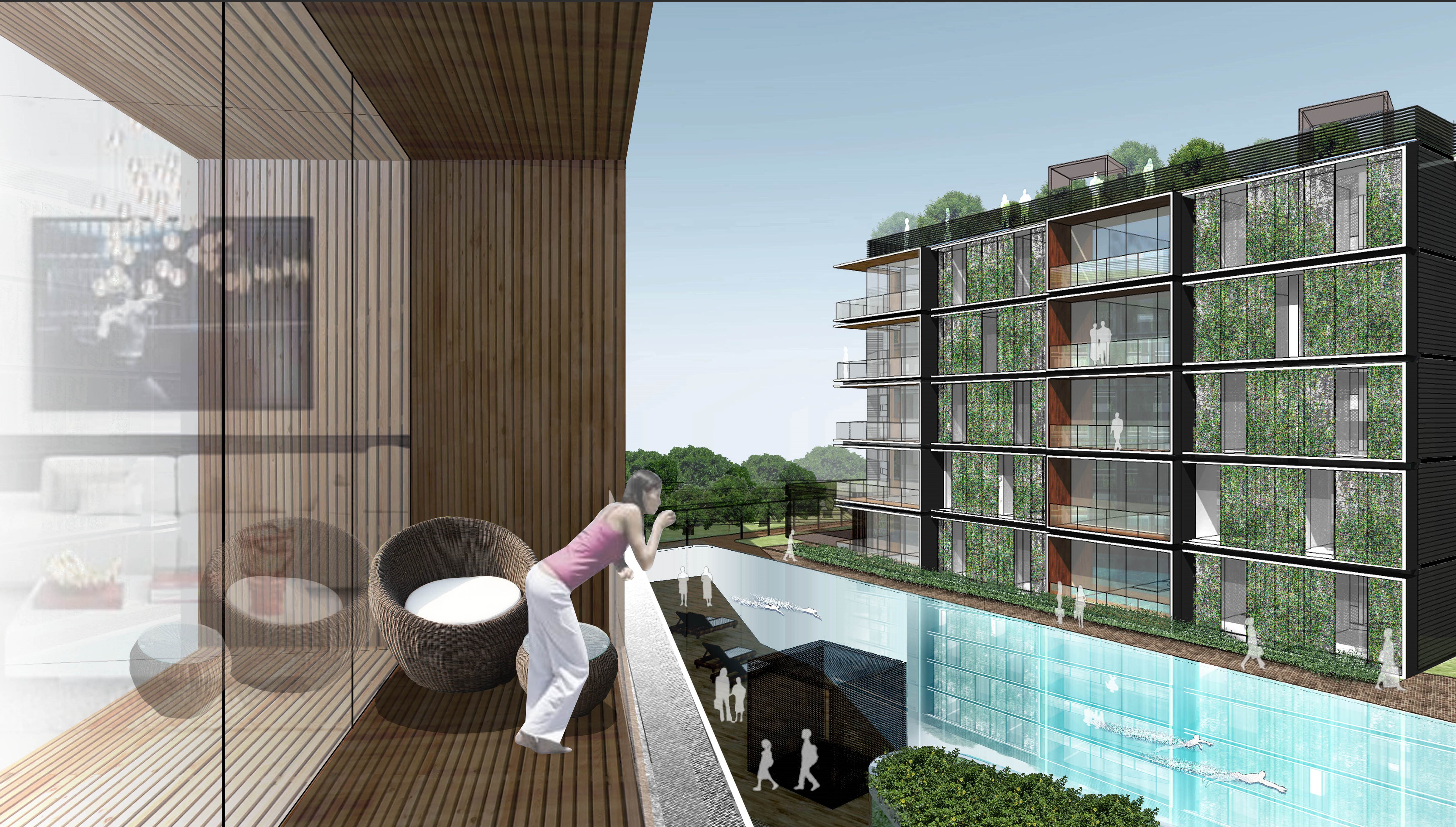 Kayu Ara Townhouse by O2 Design Atelier - Architizer