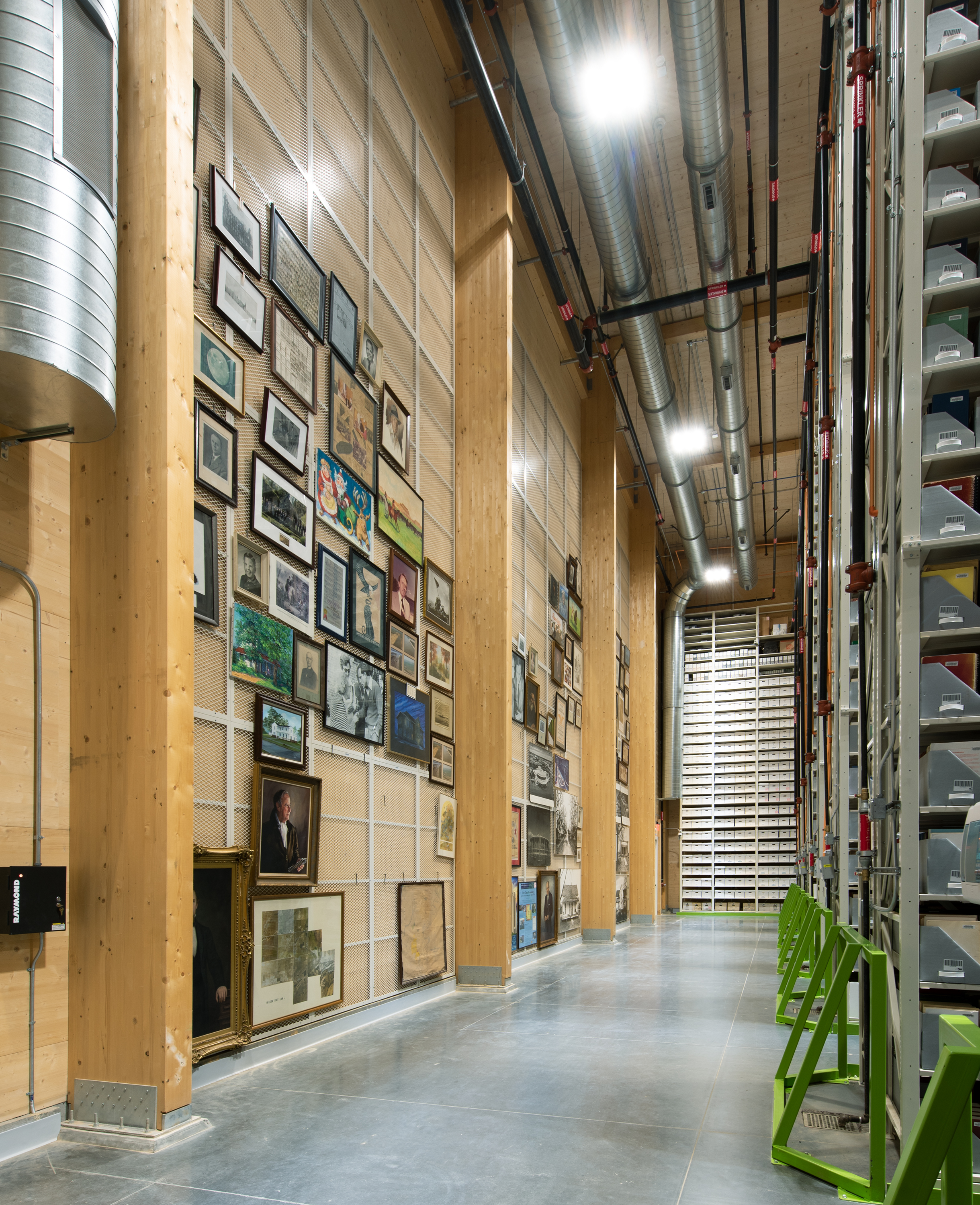 University of Arkansas Library Storage Facility by MBL Architecture ...