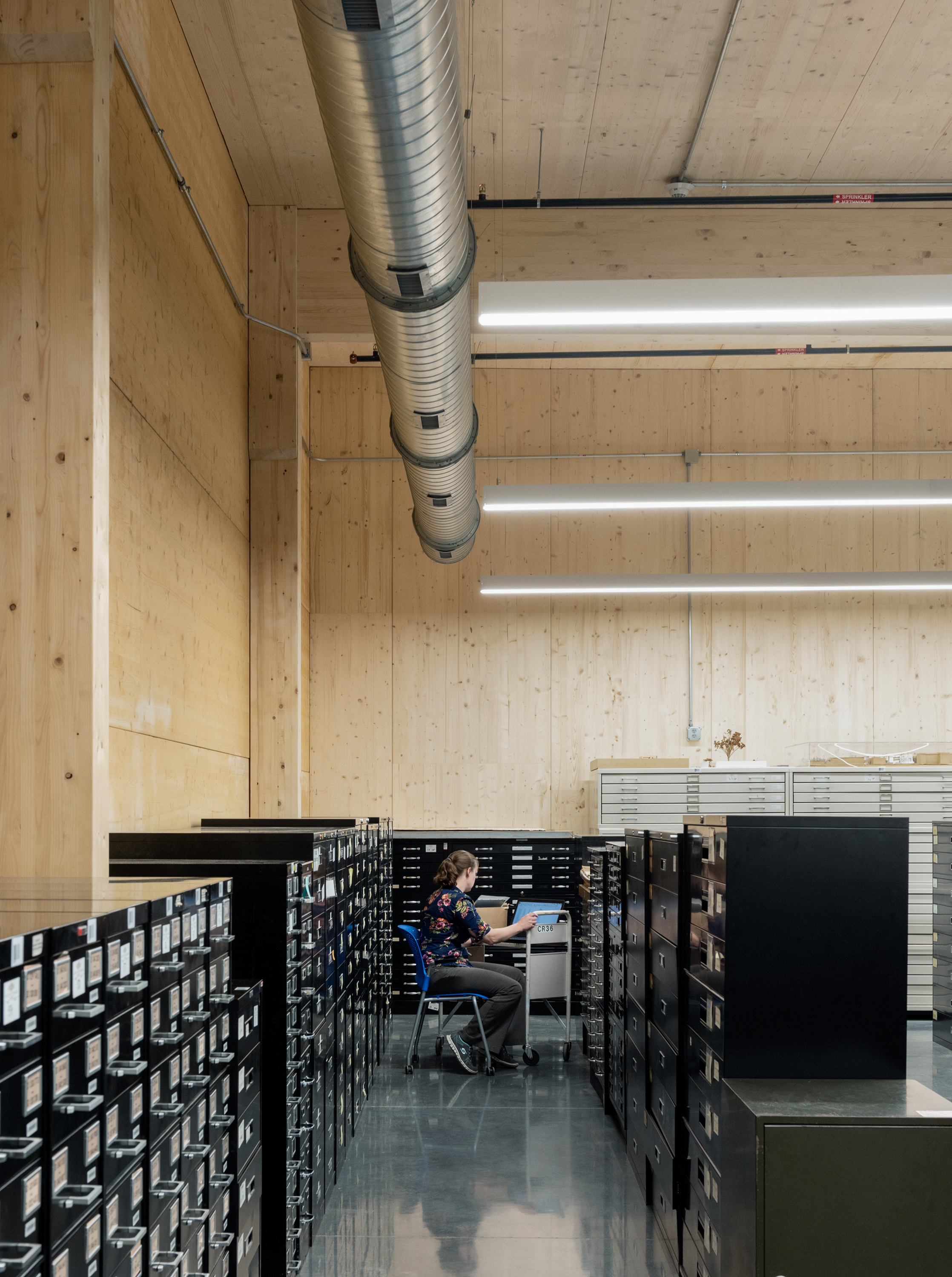 University of Arkansas Library Storage Facility by MBL Architecture ...