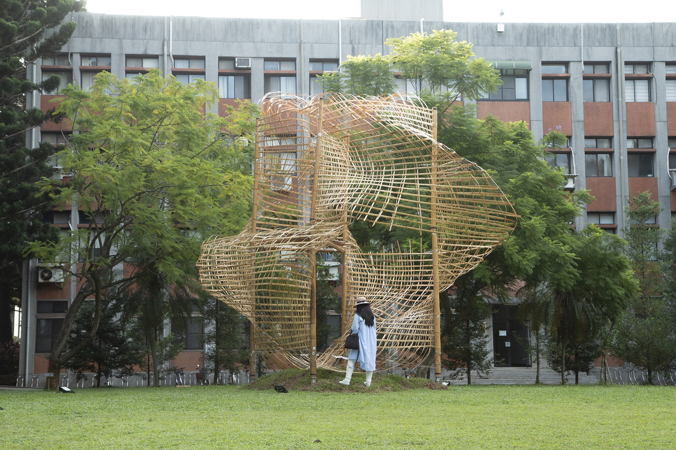 Connect / Digital Bamboo Pavilion by STUDIO A-light - Architizer
