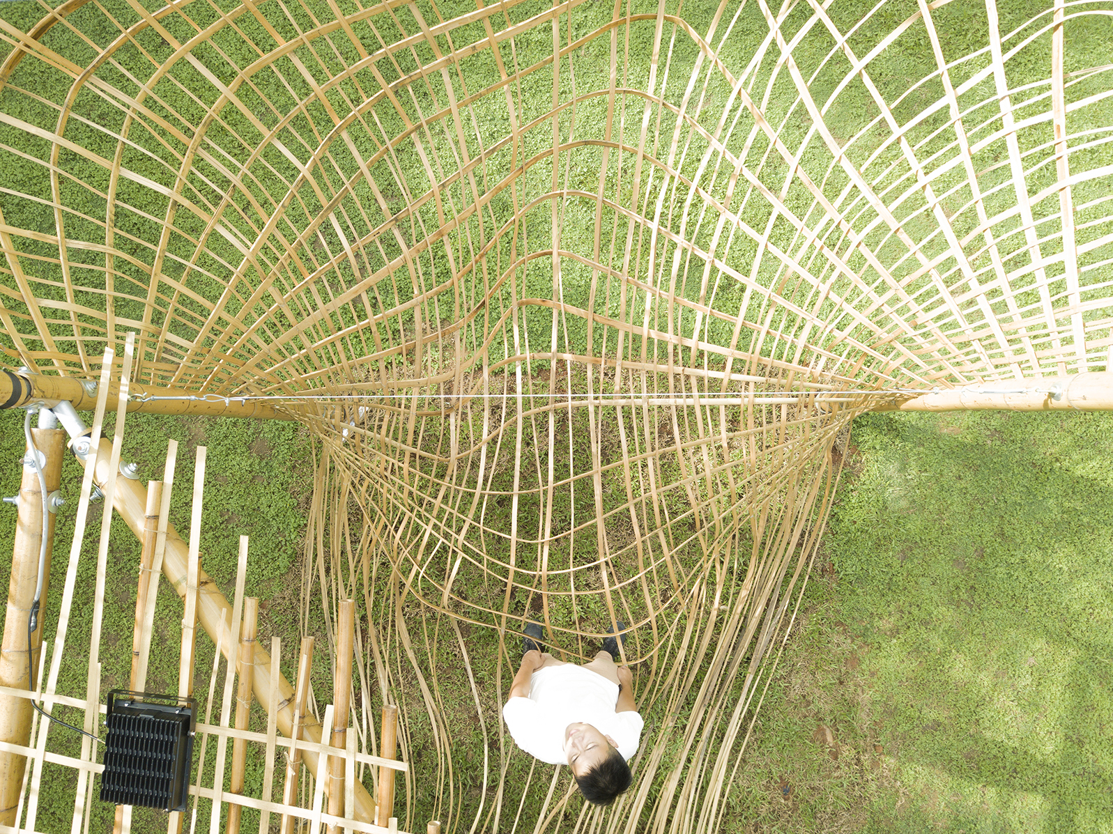 Connect / Digital Bamboo Pavilion by STUDIO A-light - Architizer