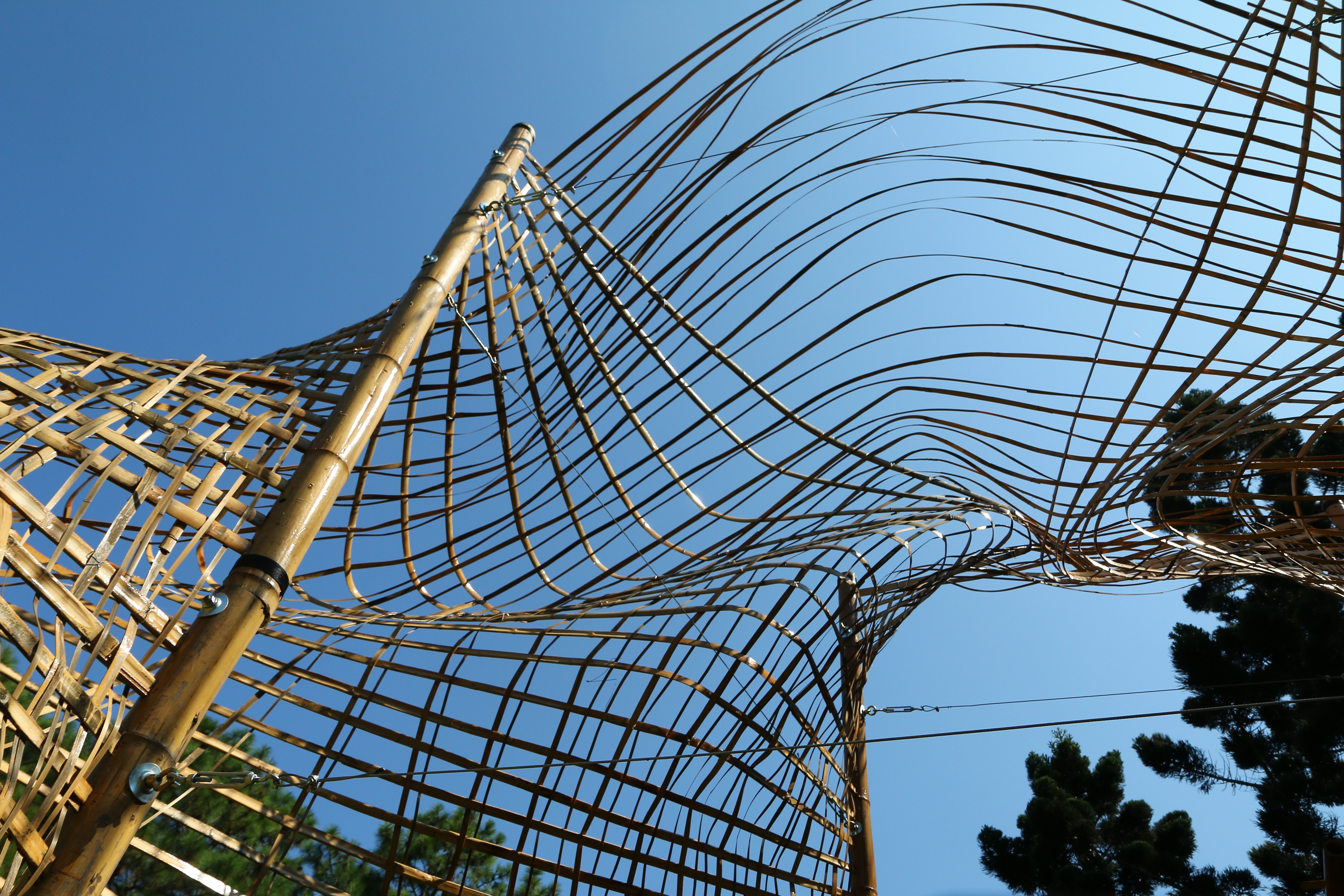 Connect / Digital Bamboo Pavilion by STUDIO A-light - Architizer