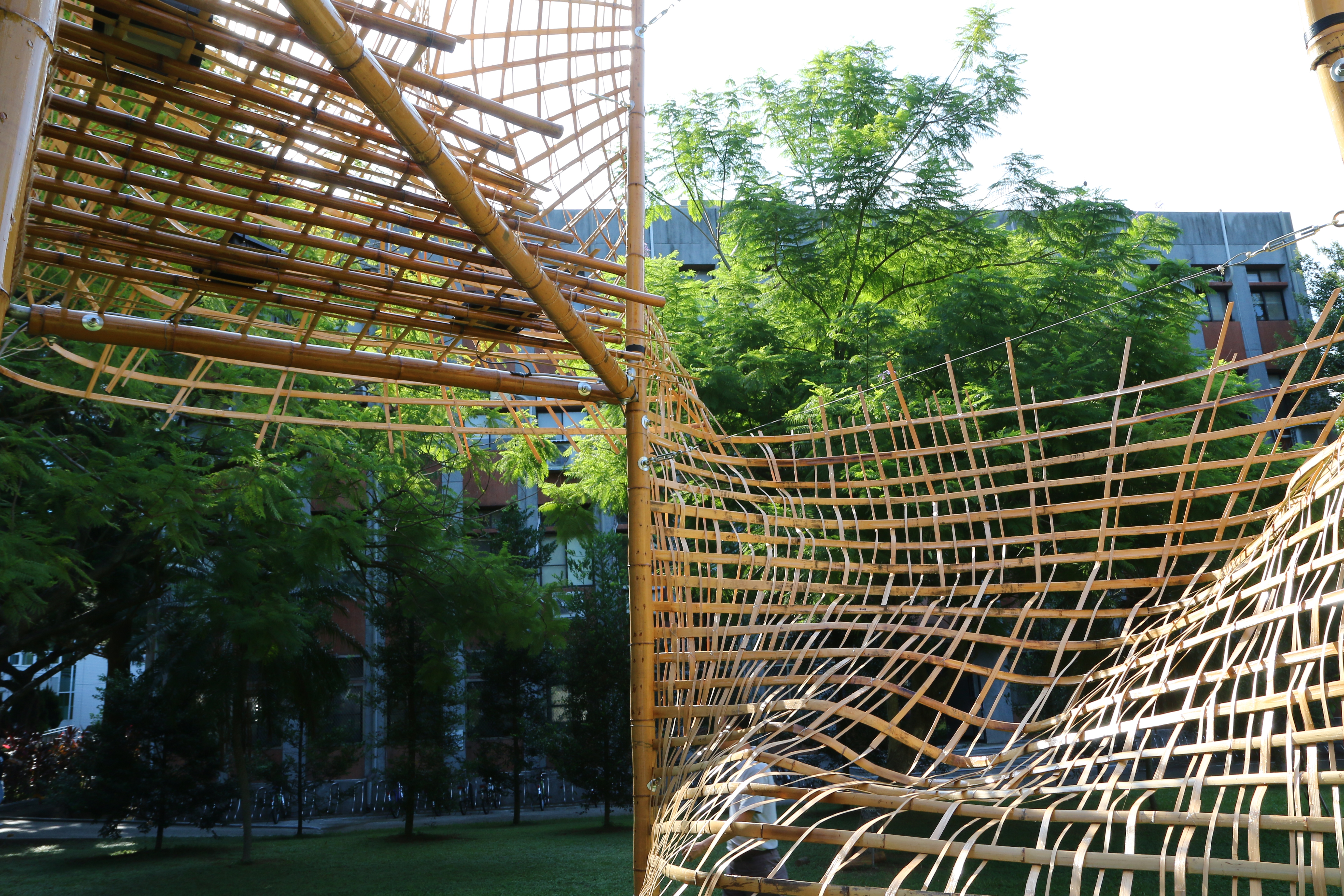 Connect / Digital Bamboo Pavilion by STUDIO A-light - Architizer
