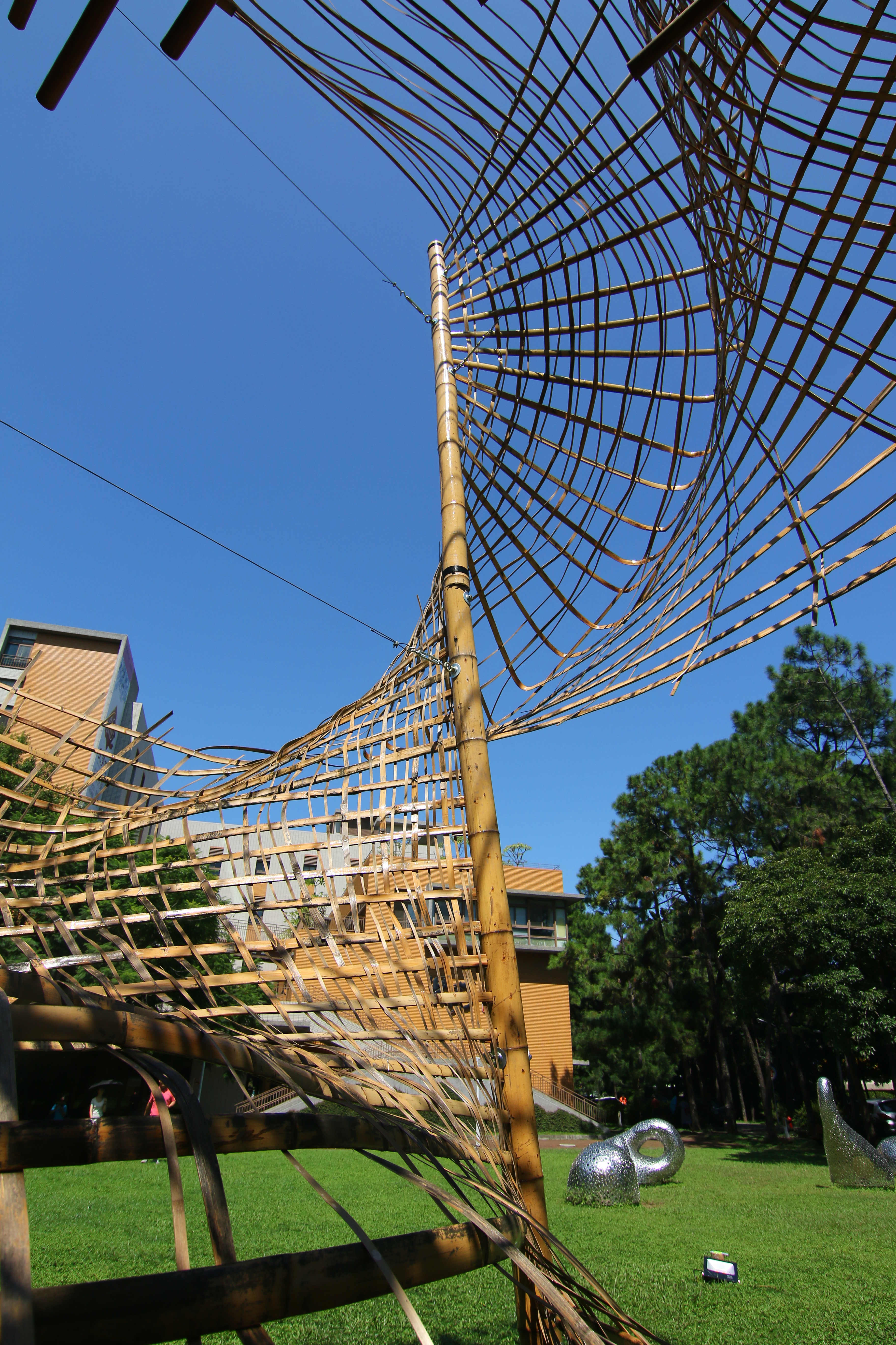Connect / Digital Bamboo Pavilion by STUDIO A-light - Architizer