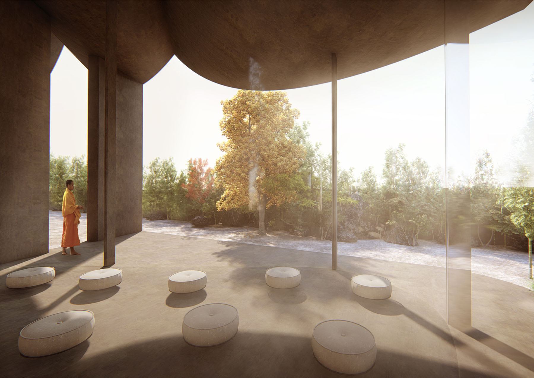 Bangkok Grand Buddhist Temple by HAS design and research - Architizer