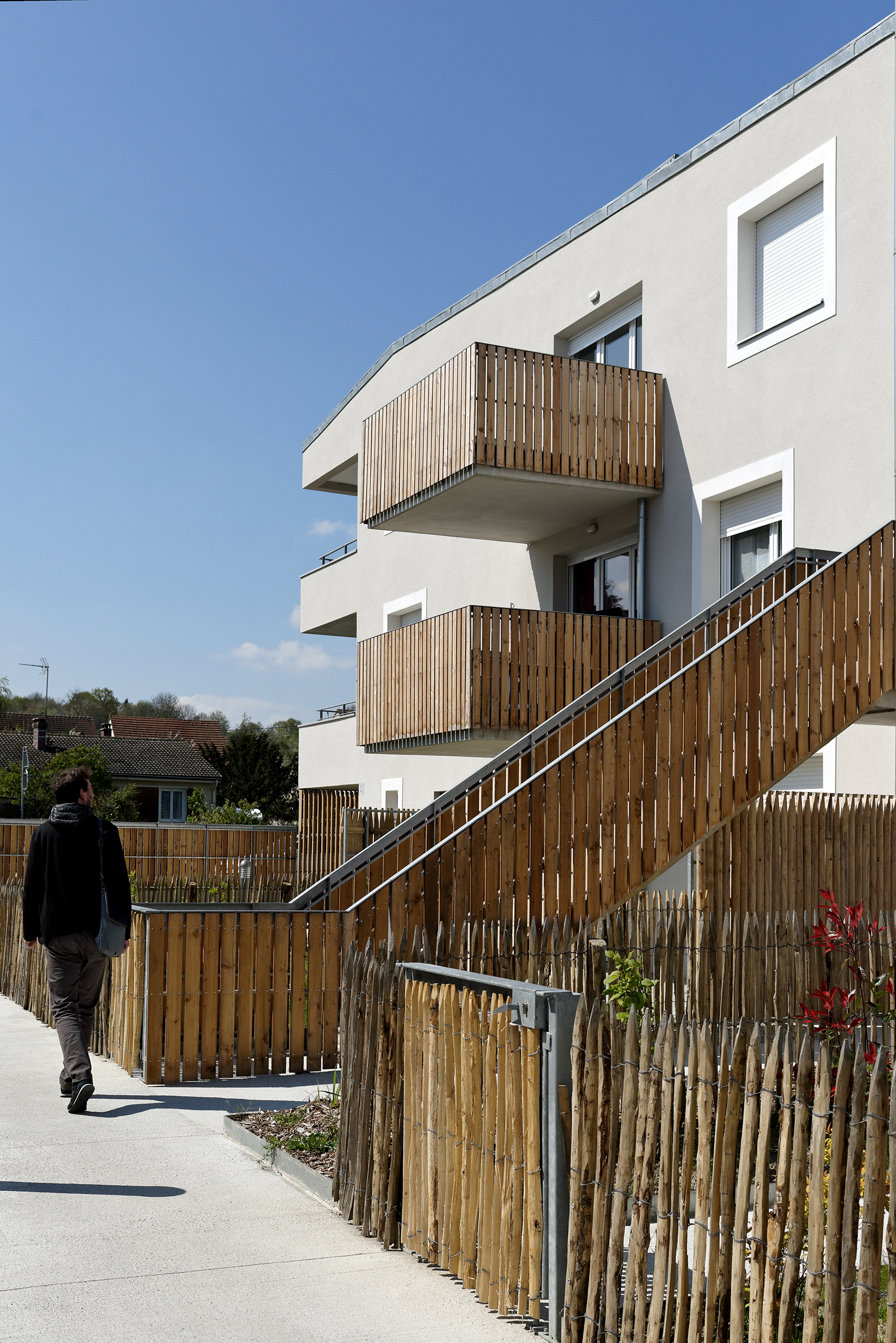 31 housing unit in Ecquevilly by Benjamin Fleury Architecte-Urbaniste ...