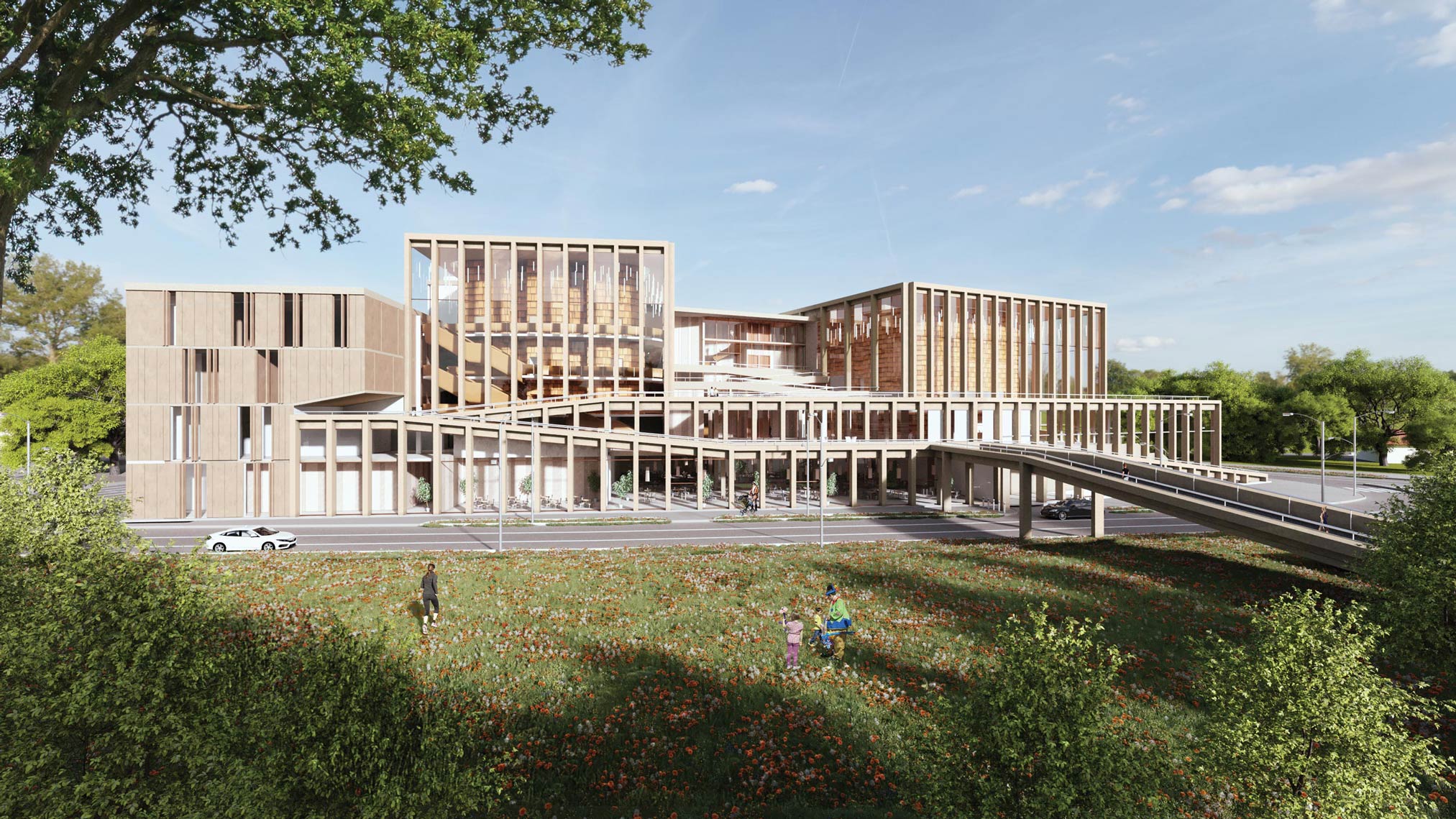 Songdo Central Library by JDAP Design - Architecture - Planning ...