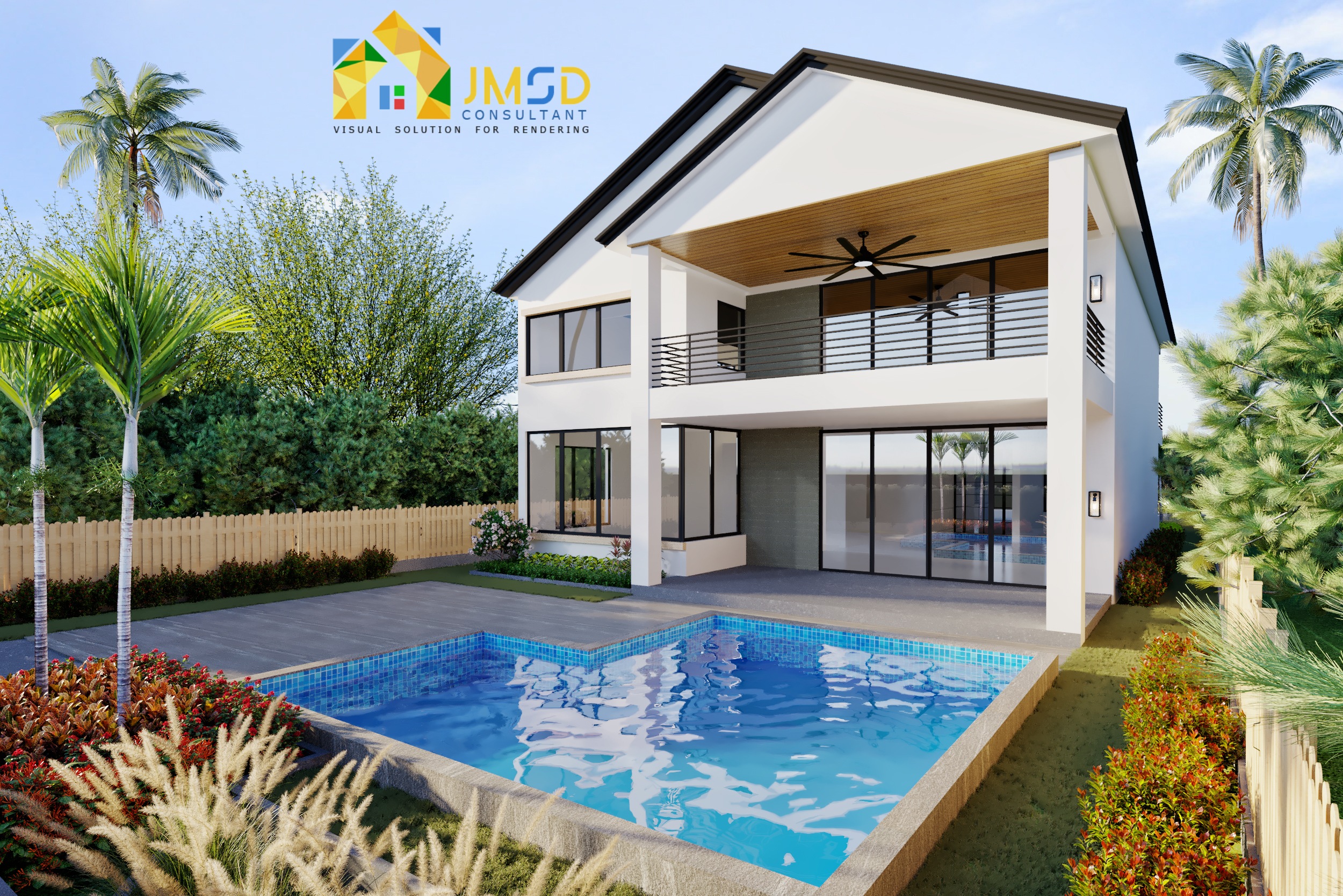 3D Home Renderings with Landscape Design in Fort Lauderdale Florida by ...