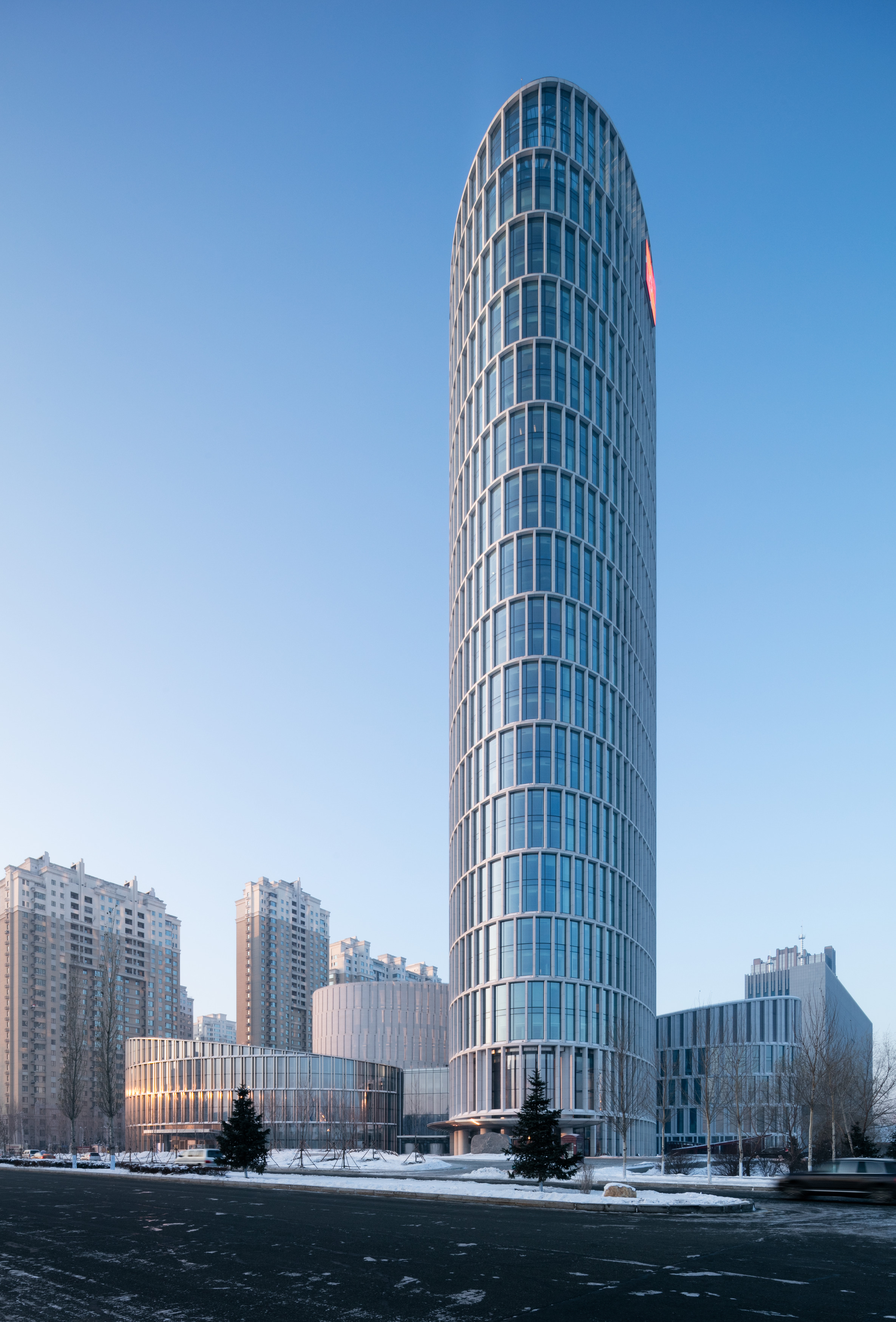 Harbin Bank Headquarters by KPF (Kohn Pedersen Fox) - Architizer