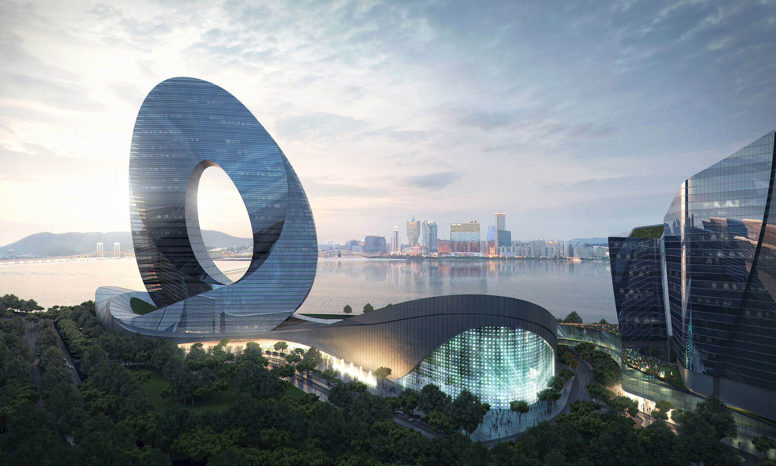 Centra Metropark by Kohn Pedersen Fox Associates - Architizer