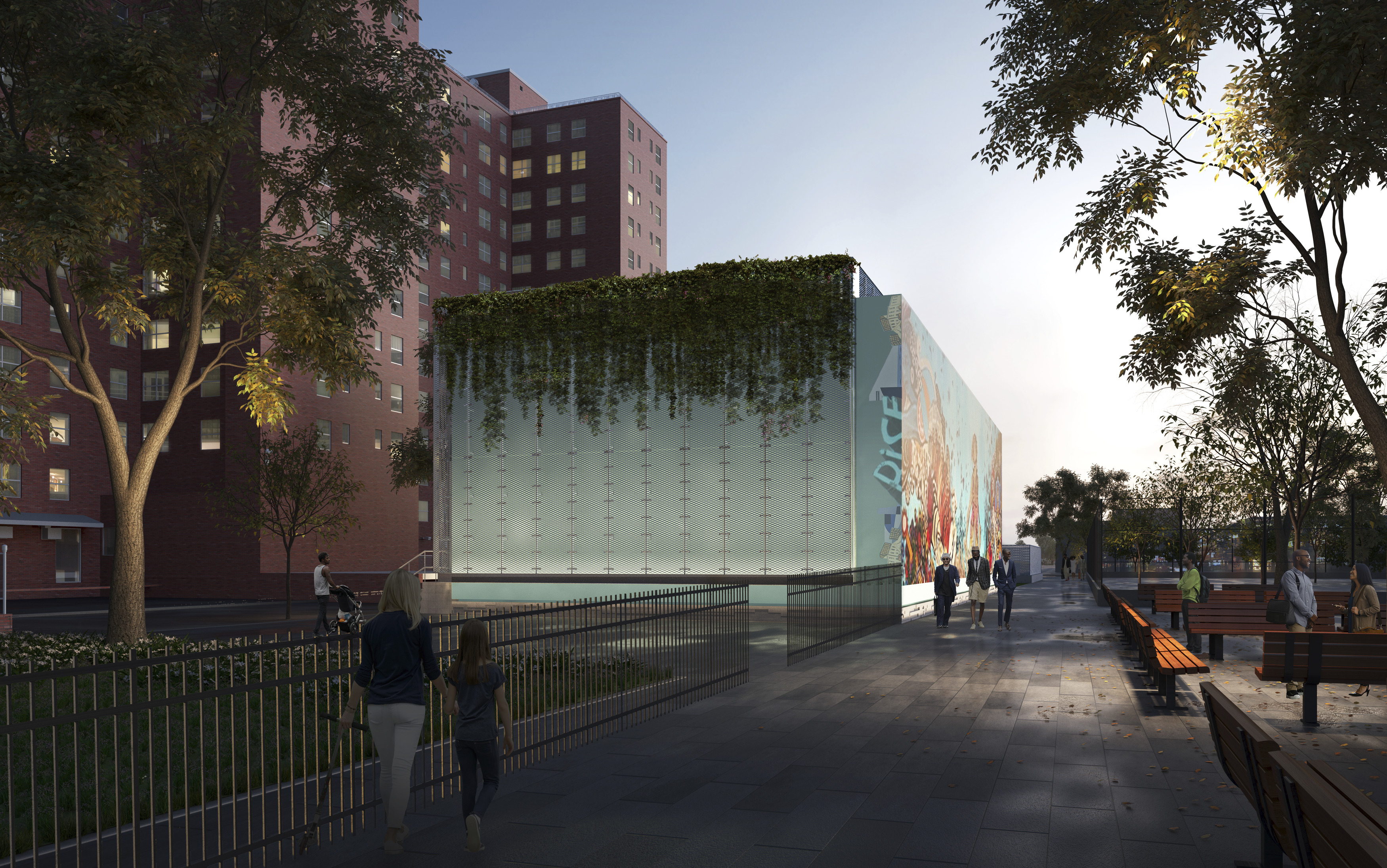 NYCHA Red Hook Houses by Kohn Pedersen Fox Associates - Architizer