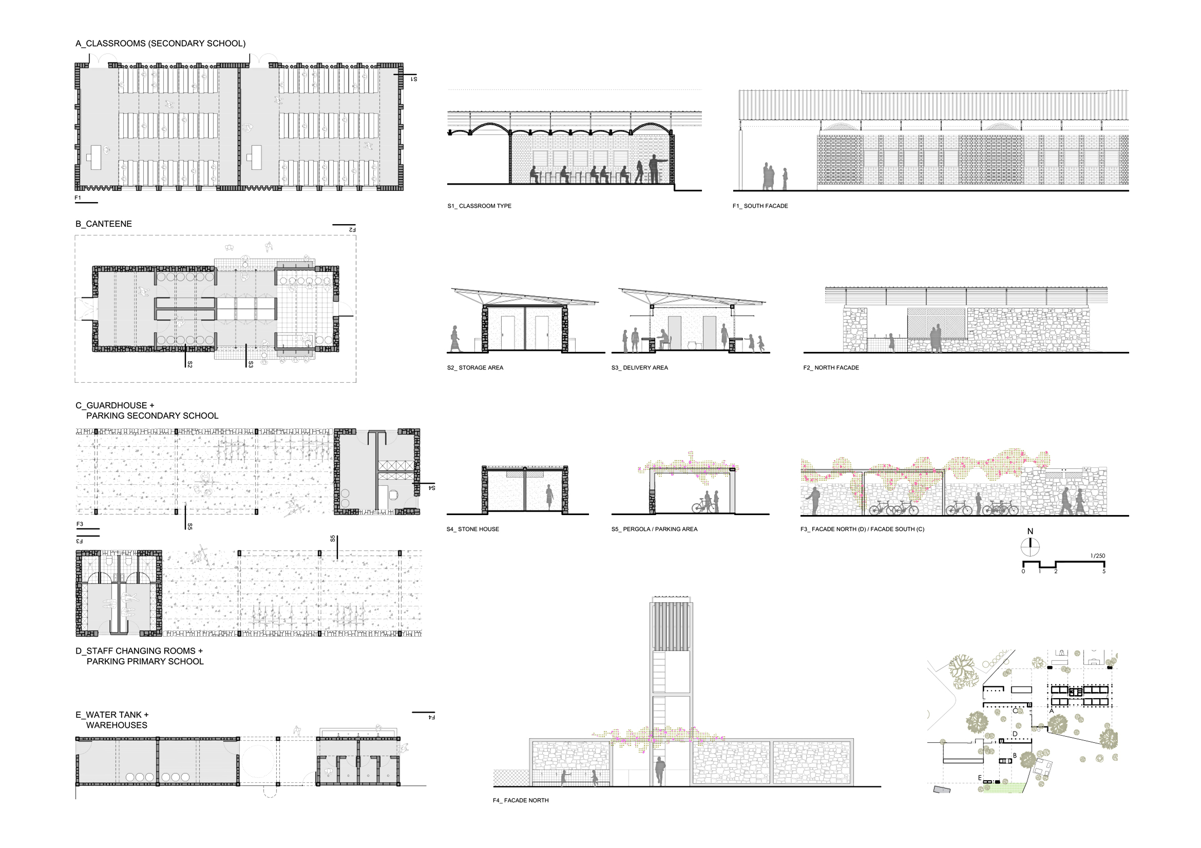 SECONDARY SCHOOL AND AUXILIARY BUILDINGS OF BANGRE VEENEM SCHOOL ...