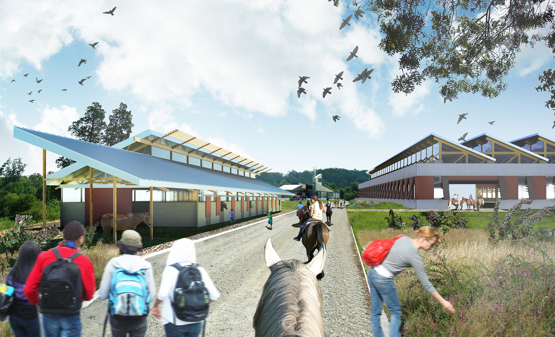 Equs Equestrian Education Center by Dameron Architecture - Architizer