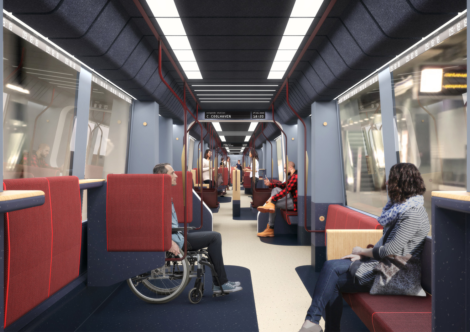 RET Metro Interior by Mecanoo - Architizer