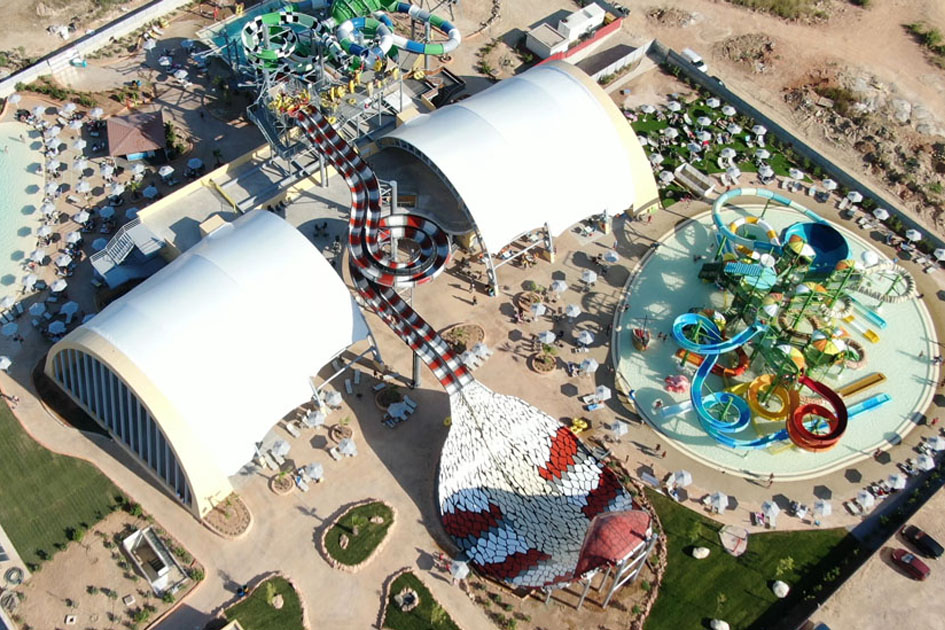 Aquapolis Waterpark in Athens by Stefanos Vasdekis & Architects ...