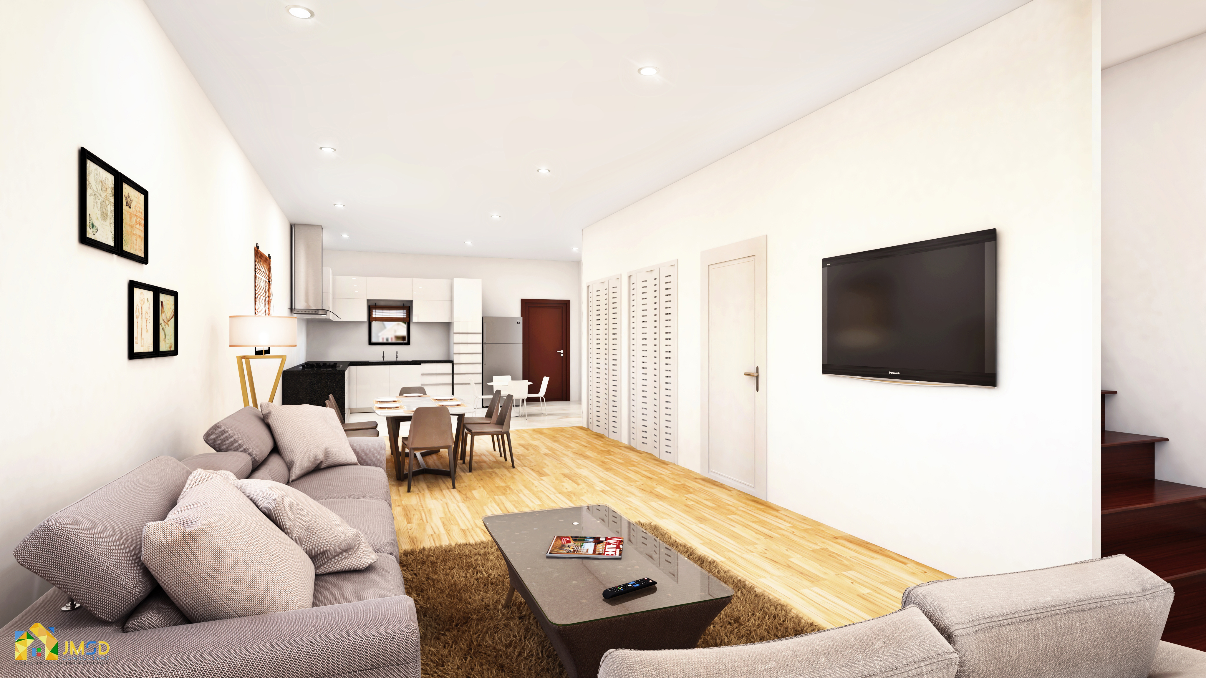 Color Floor Plan Rendering Services Phoenix Arizona by JMSD Consultant ...