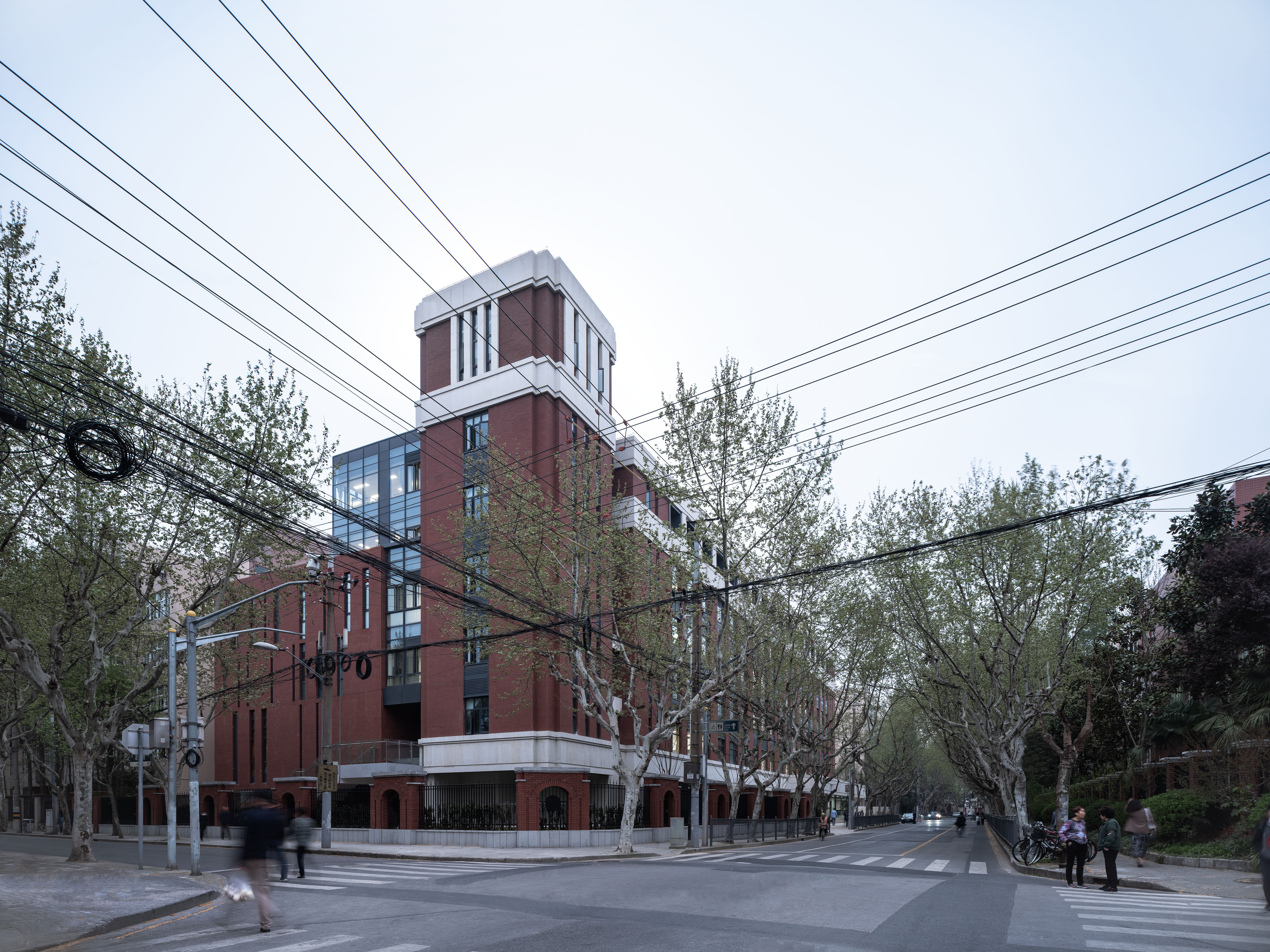 The No.2 Teaching Building of High School Affiliated to Fudan ...