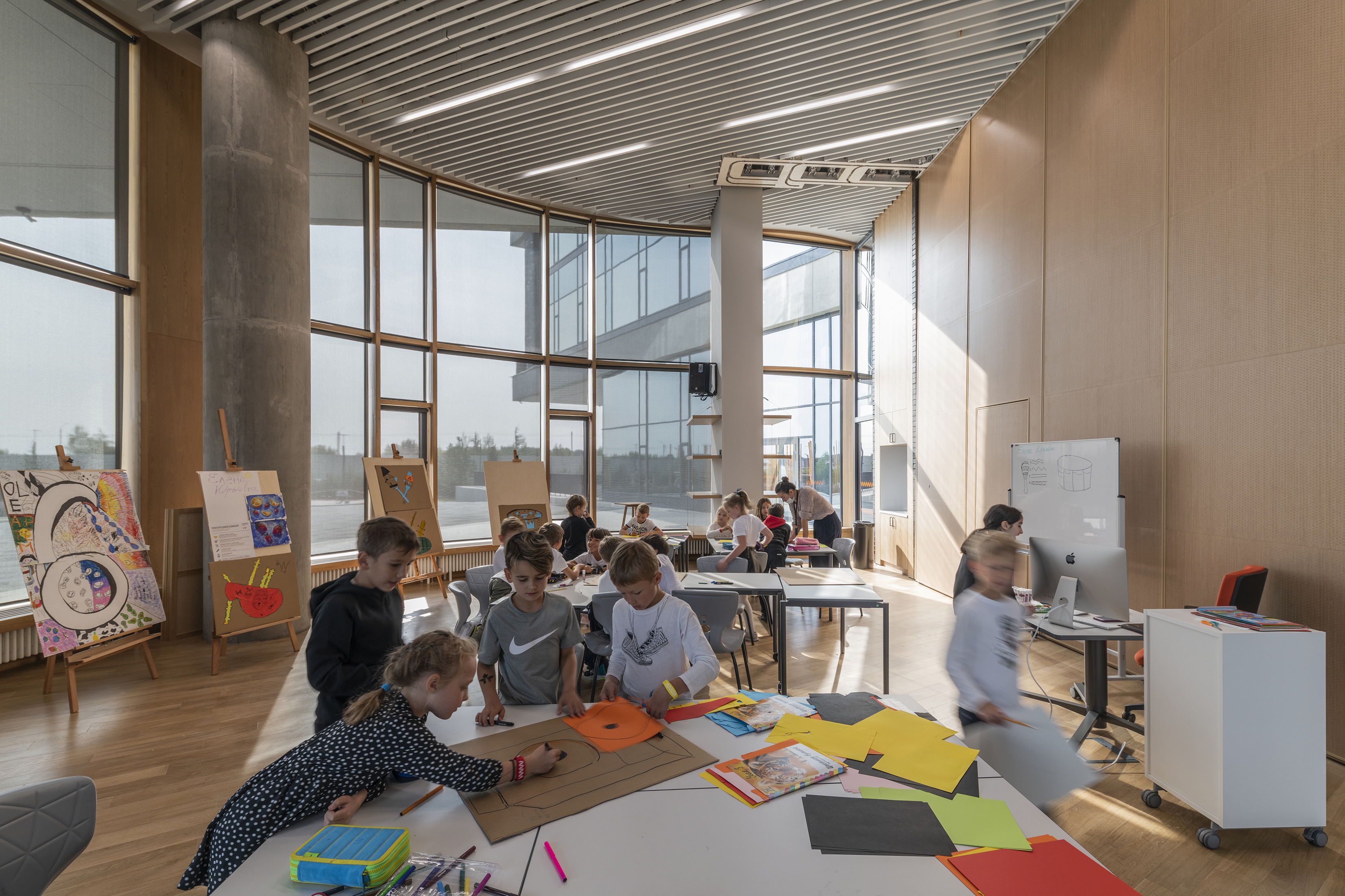 Wunderpark International School and Community center by ARCHSTRUKTURA ...