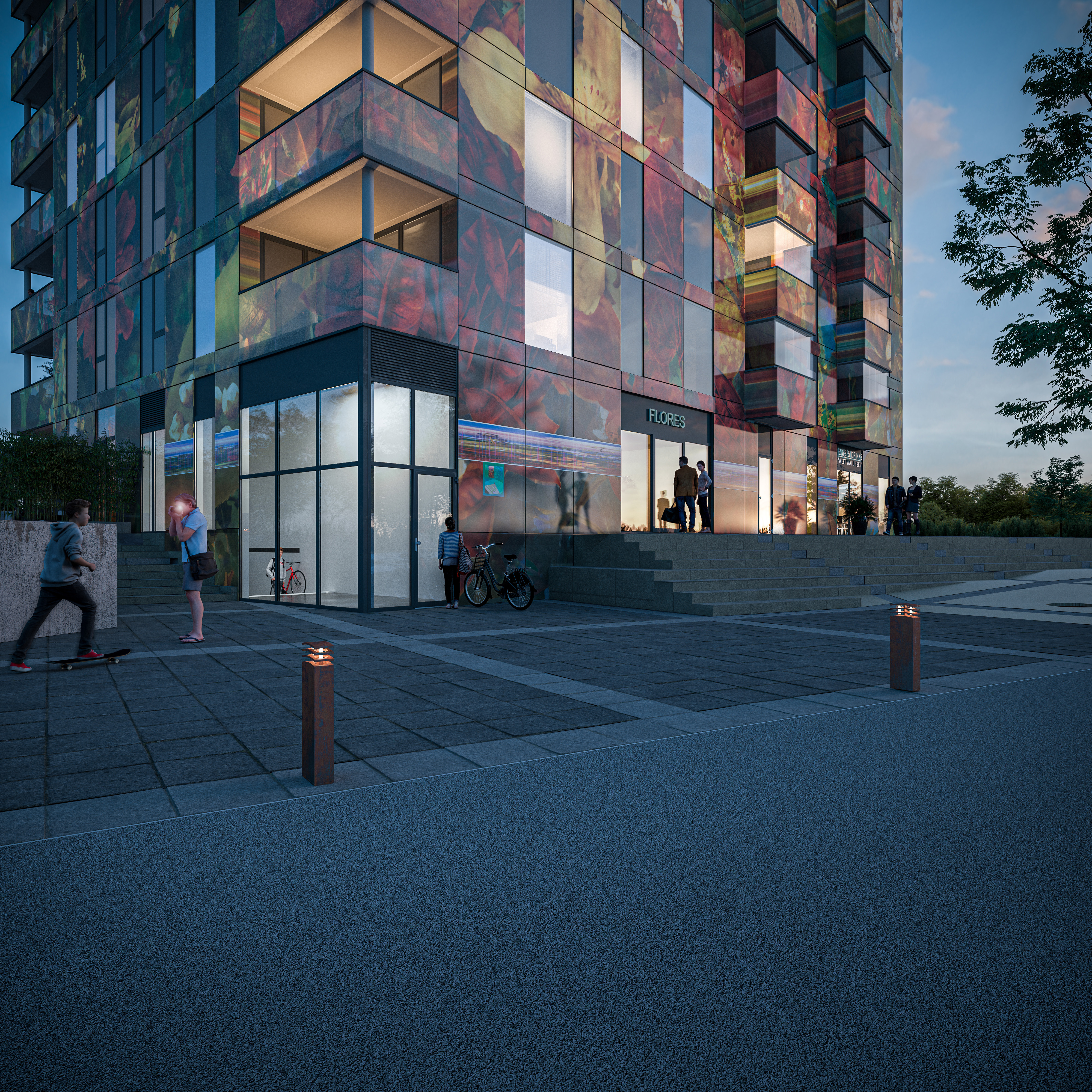 Flores Tower façade by MVRDV - Architizer