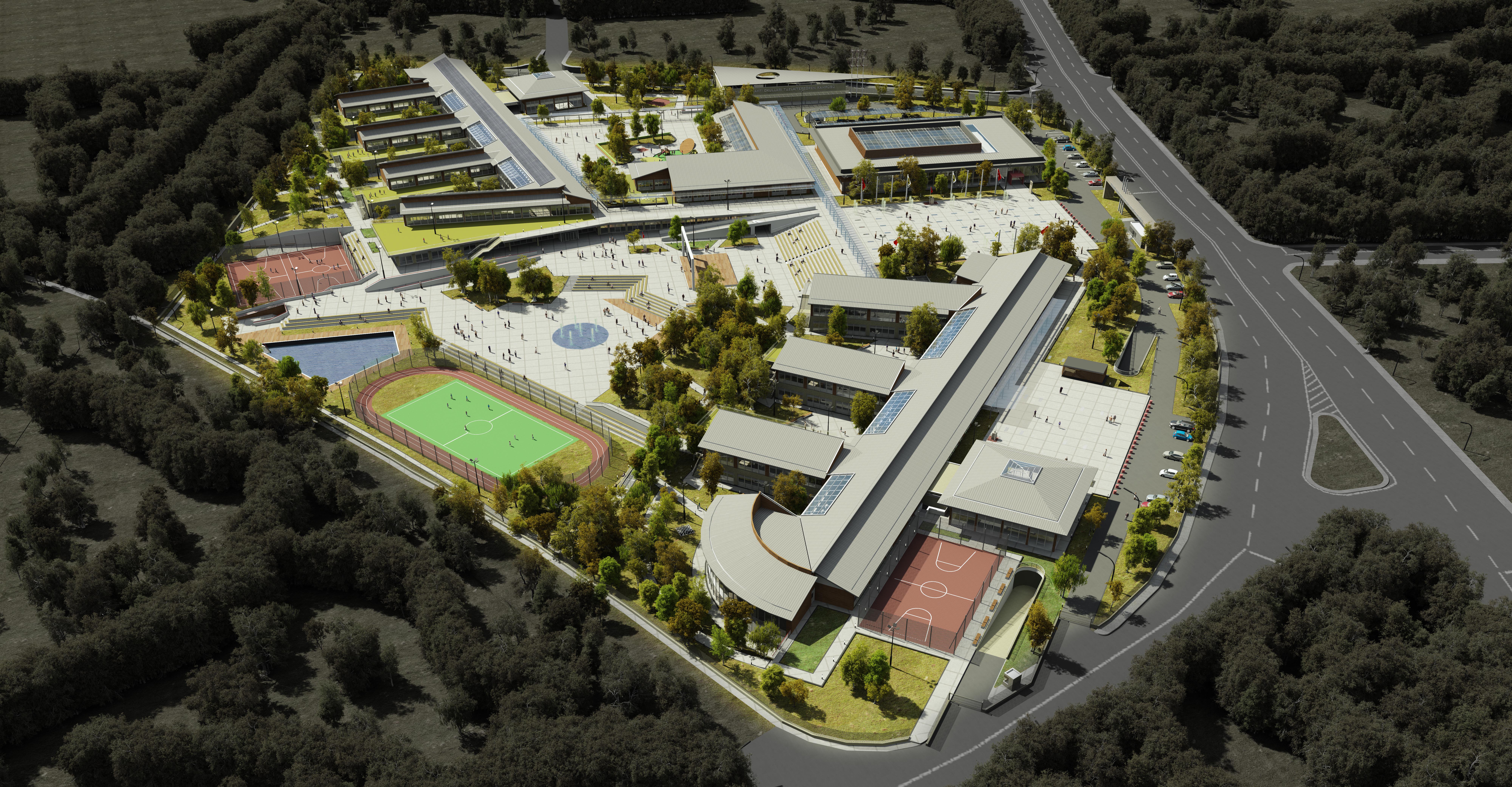 Terakki Foundation Tepeoren School Campus by Sepin Architecture ...