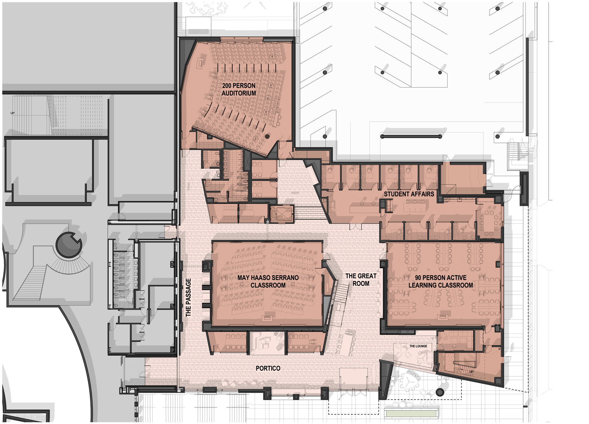 Marion Anderson Hall, UCLA Anderson School of Management by Pei Cobb ...