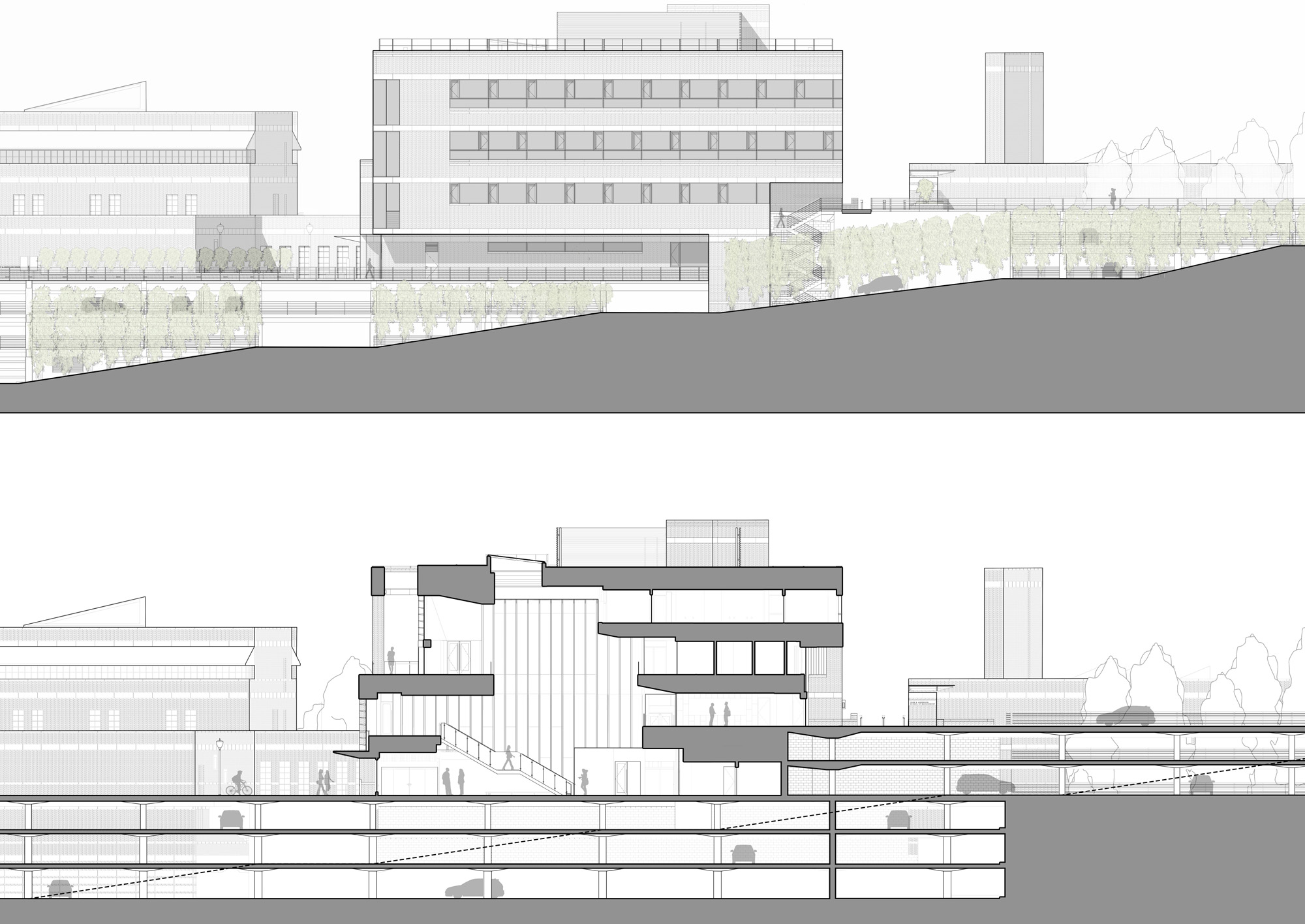 Marion Anderson Hall, UCLA Anderson School of Management by Pei Cobb ...