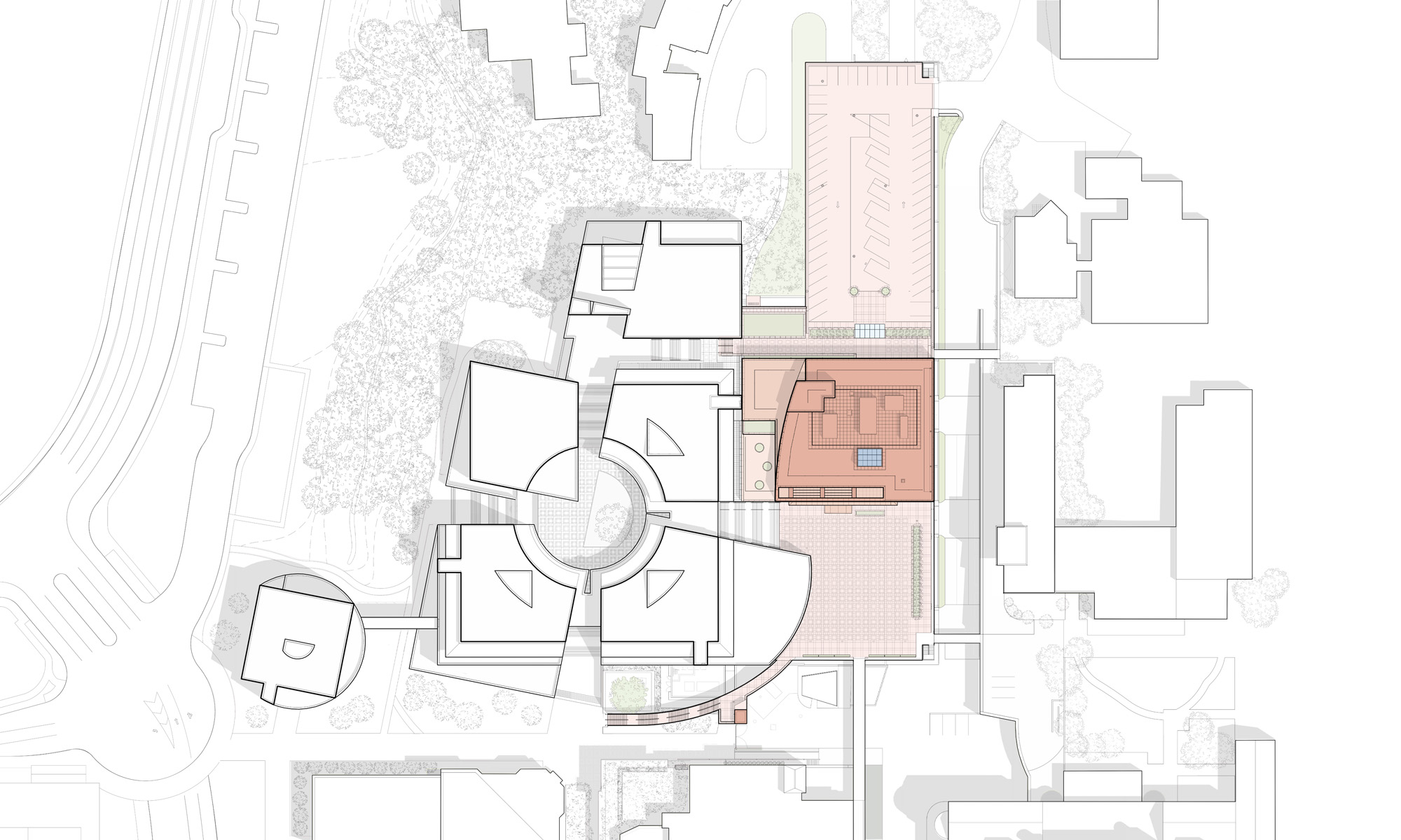 Marion Anderson Hall, UCLA Anderson School of Management by Pei Cobb ...