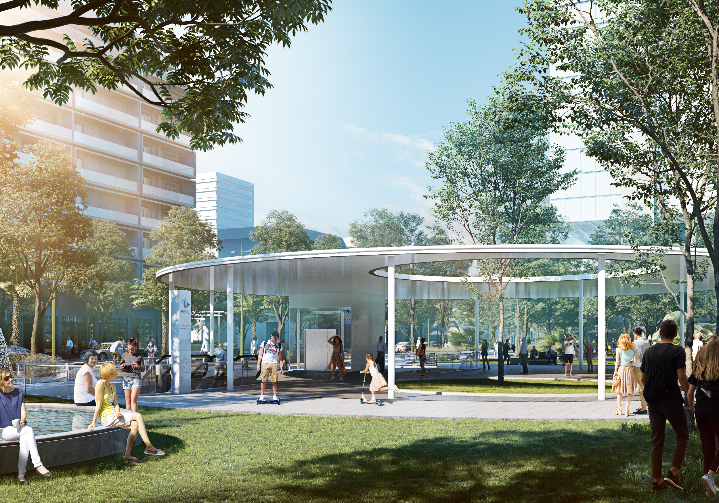 Light Rail, Green Line by Auerbach Halevy Architects & Engineers ...