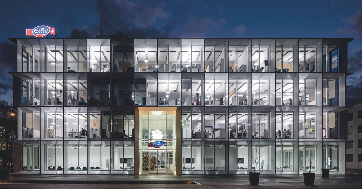 EMMI SCHWEIZ AG GROUP HEADQUATER by Rüssli Architects AG - Architizer