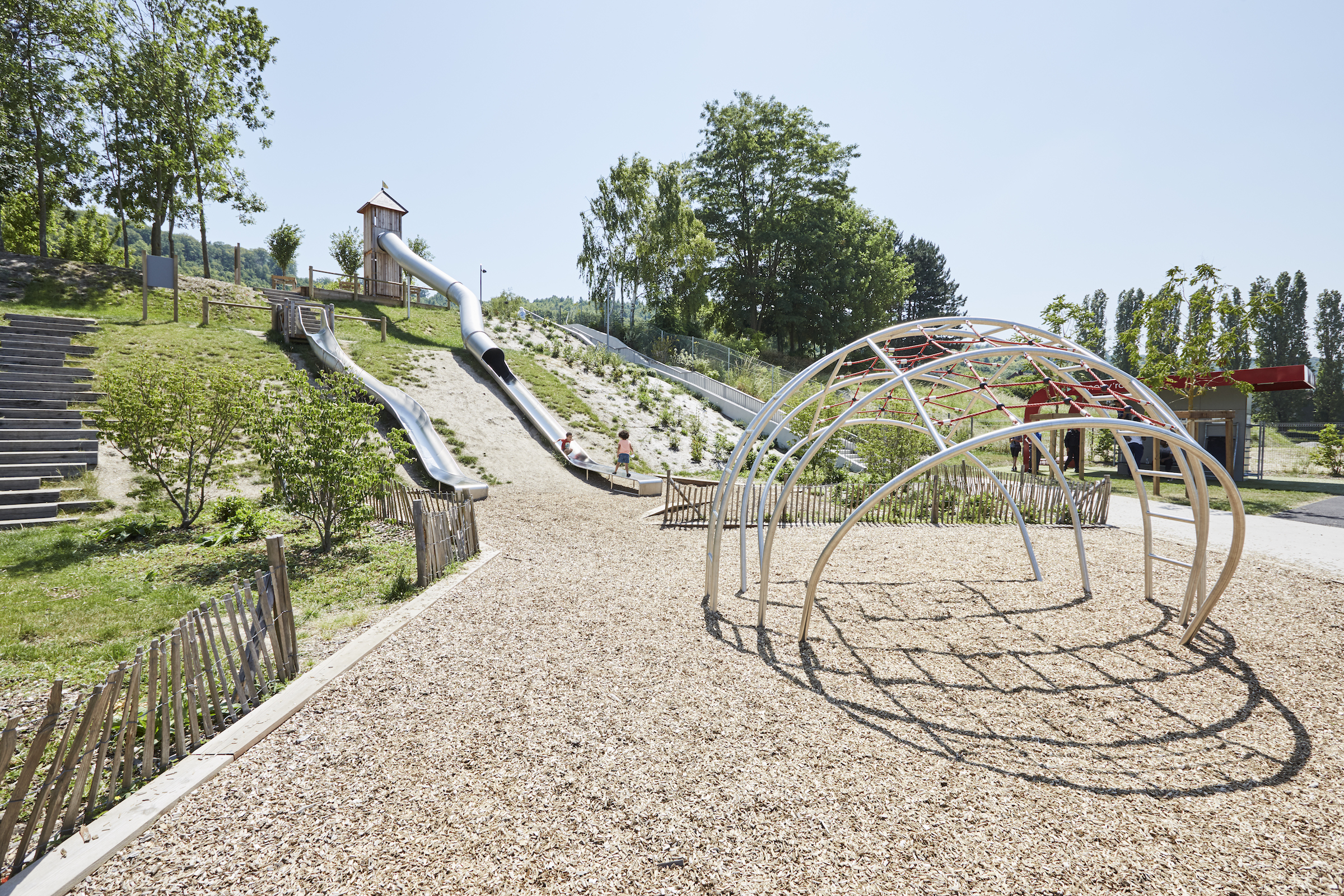 Urban Park in Grand-Couronne by Espace Libre - Architizer