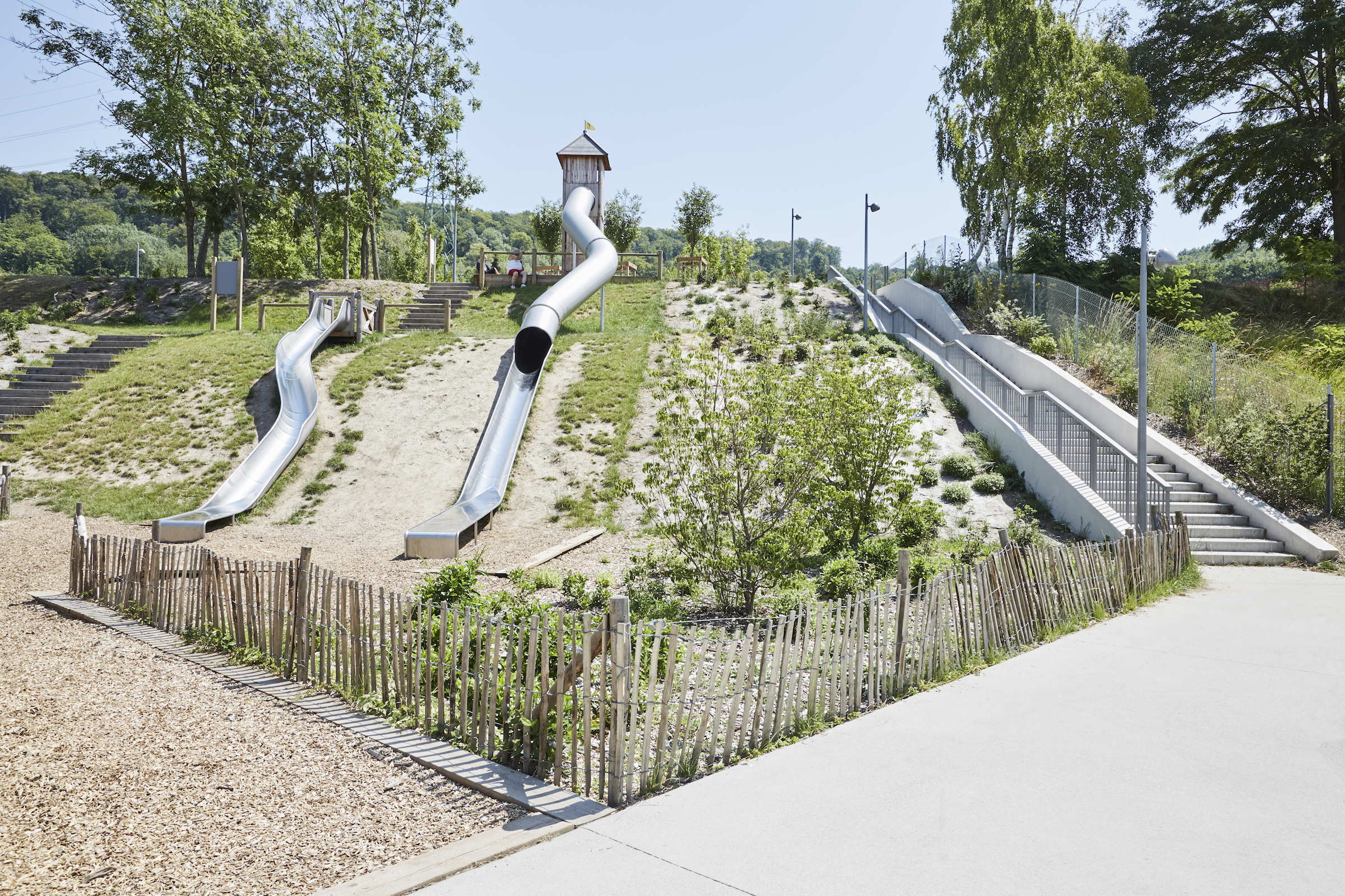 Urban Park in Grand-Couronne by Espace Libre - Architizer