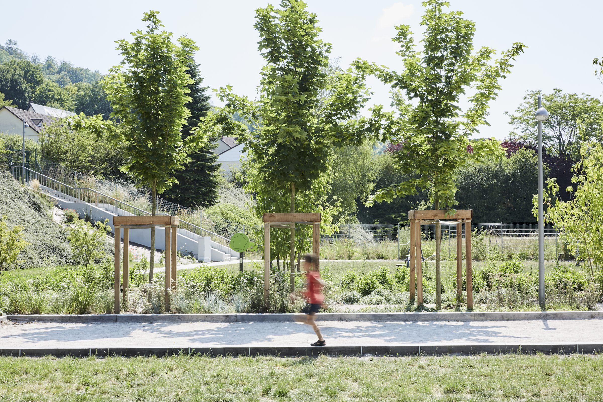 Urban Park in Grand-Couronne by Espace Libre - Architizer