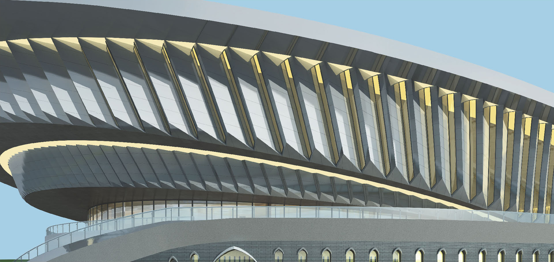 Flourishing "Peony"--Linxia Olympic Sports Center Stadium by DUTS ...