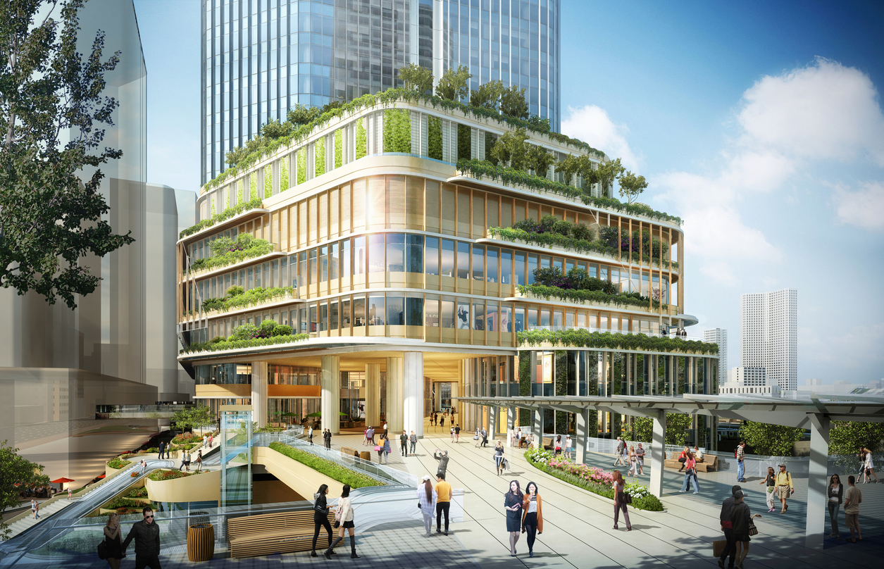Global Gateway Shinagawa by Pickard Chilton - Architizer