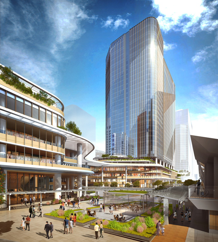 Global Gateway Shinagawa by Pickard Chilton - Architizer