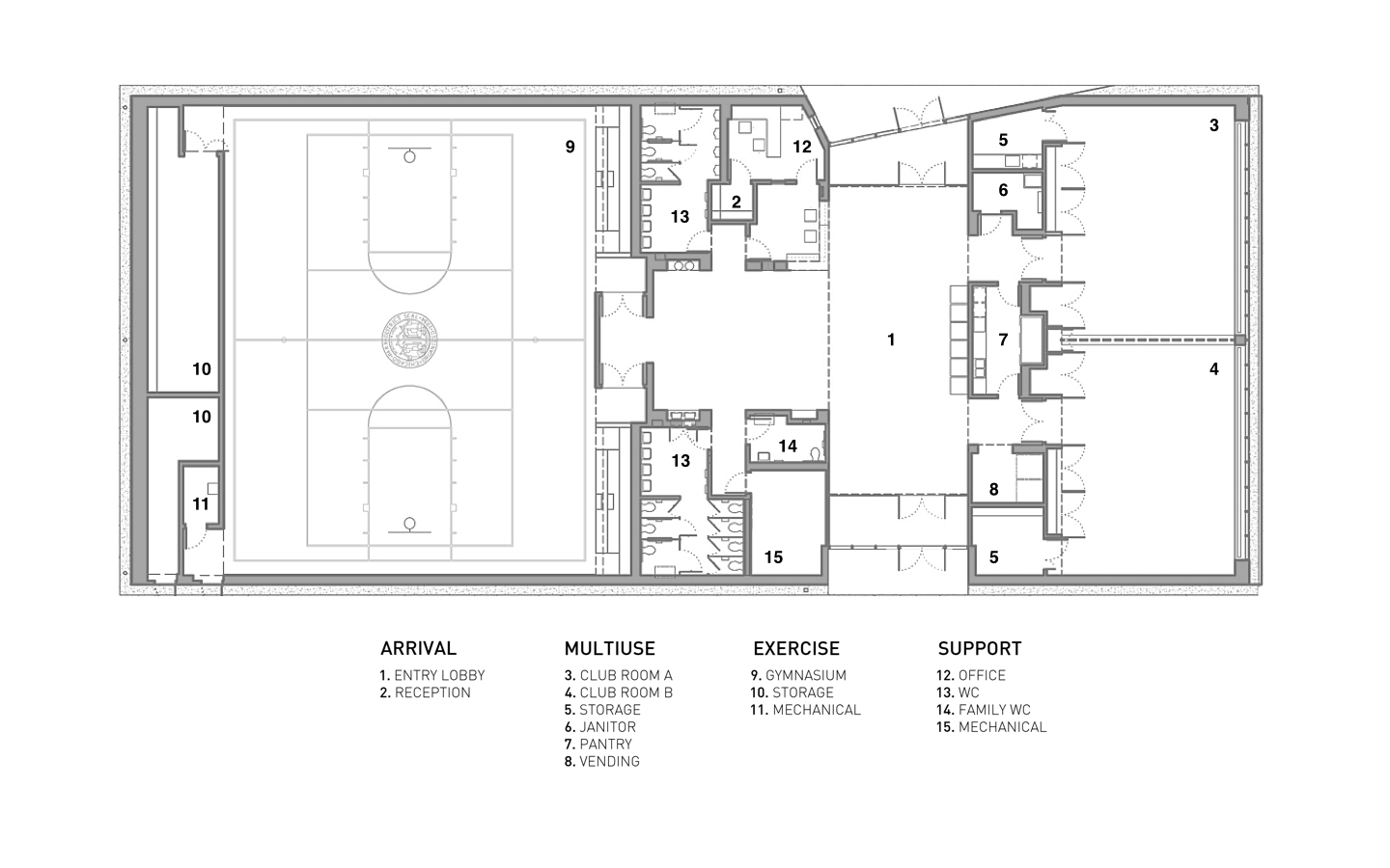 Williams Park Fieldhouse by STLarchitects - Architizer