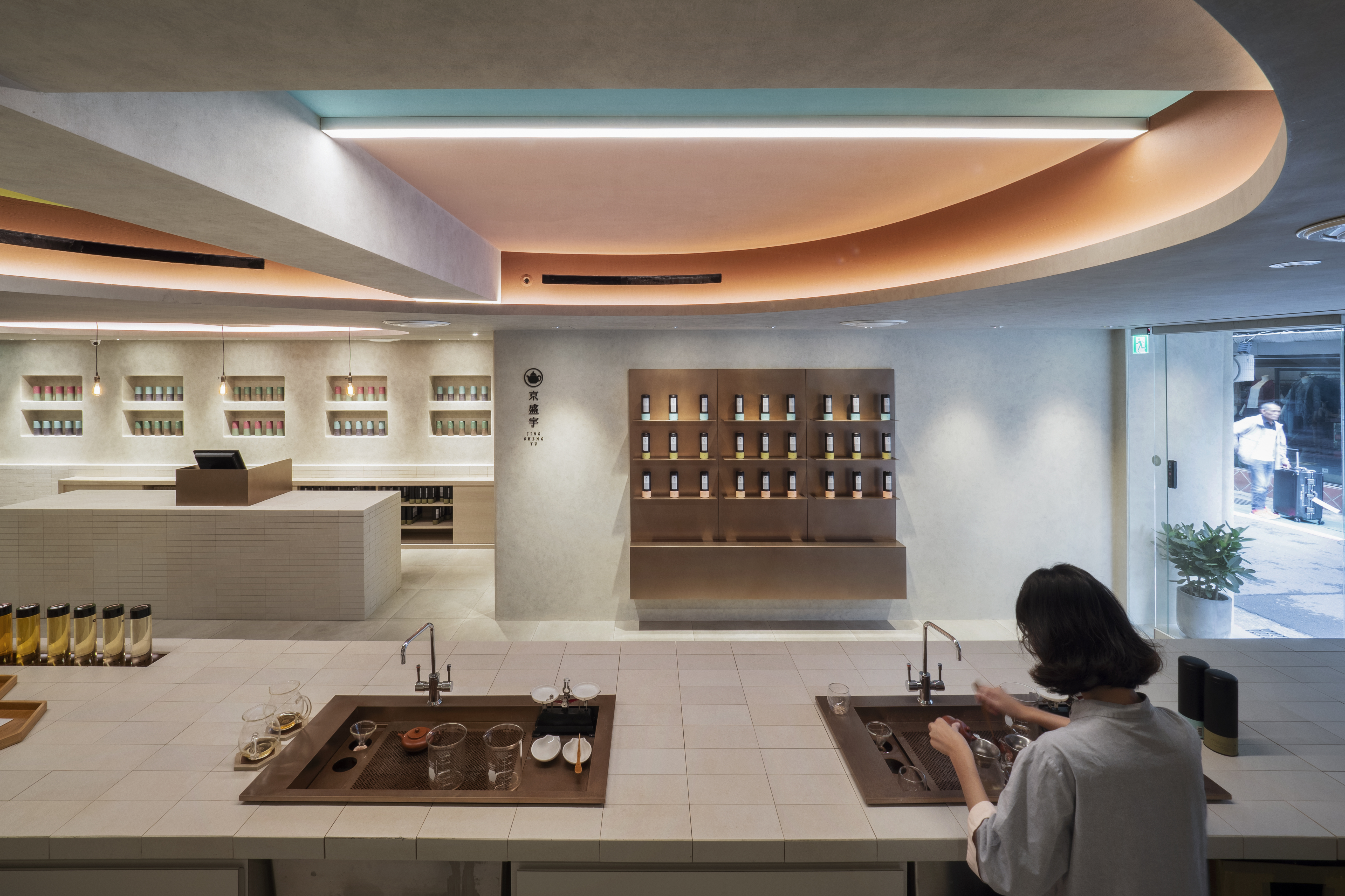 JSY Concept Tea Store by CJ STUDIO - Architizer