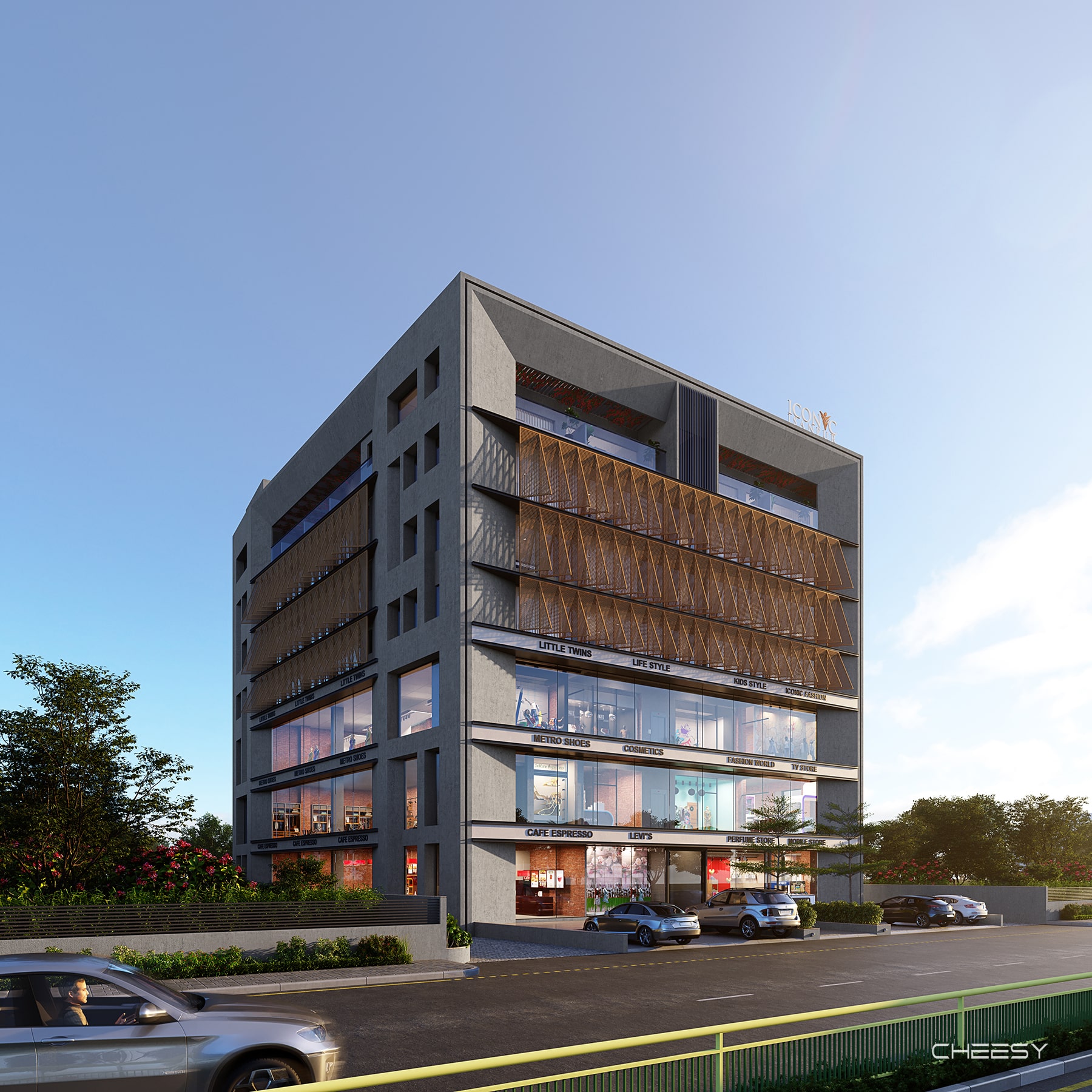 ICONIC ISANPUR by THE CHEESY | VISUAL STUDIO - Architizer